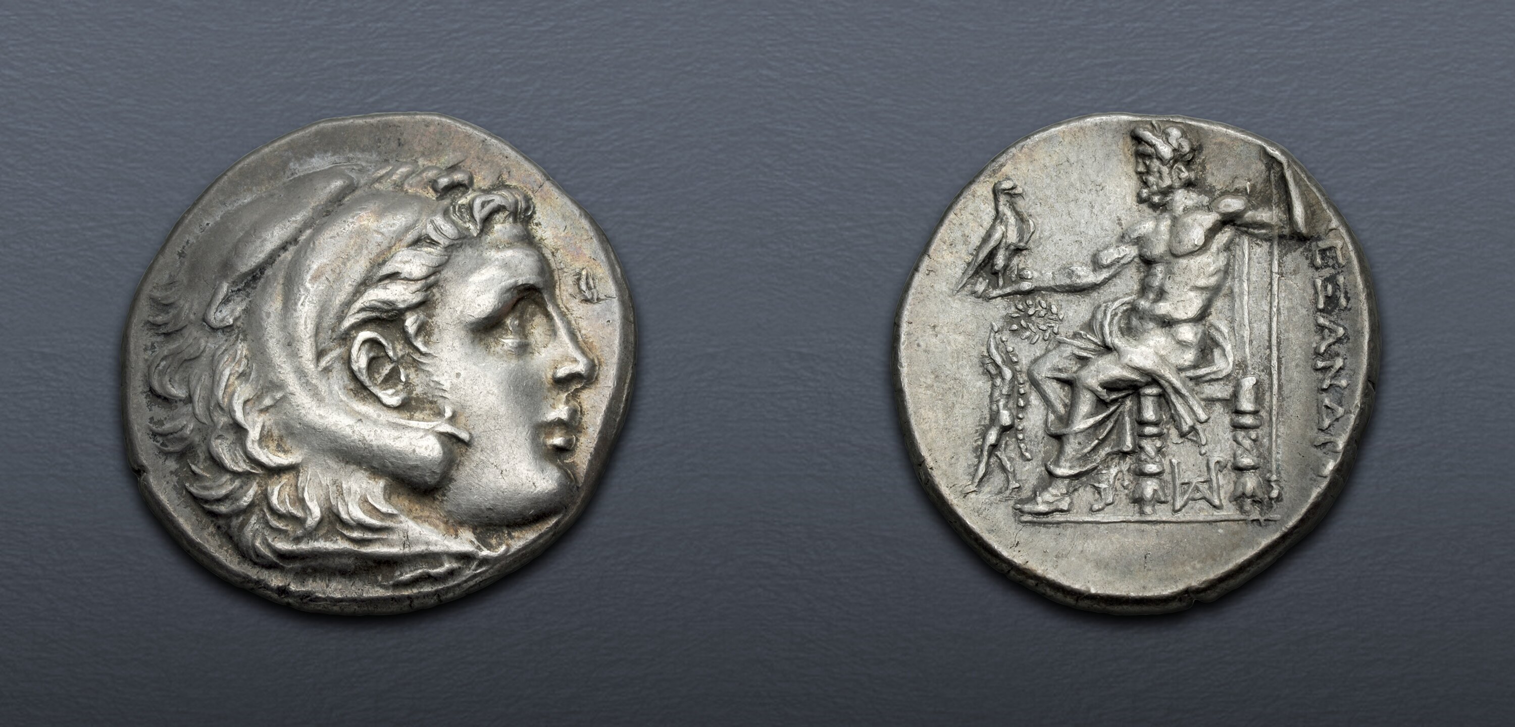 SIKYONIA, Sikyon. Circa 225-215 BC. AR Tetradrachm (28mm, 16.96 g, 10h ...