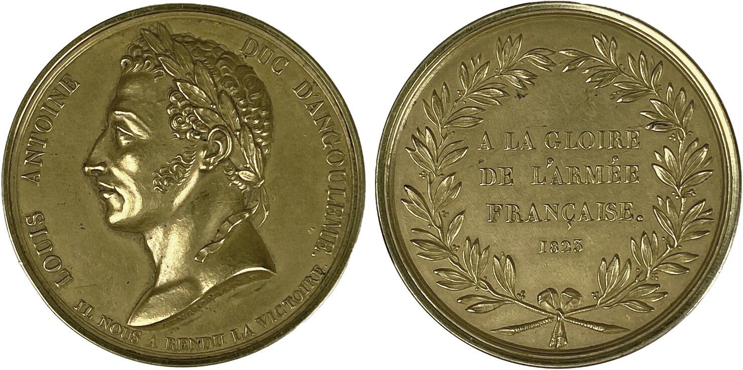 FRANCE, Royal (Restored). Louis Antoine. Duc de Angoulême, 1775-1844 ...