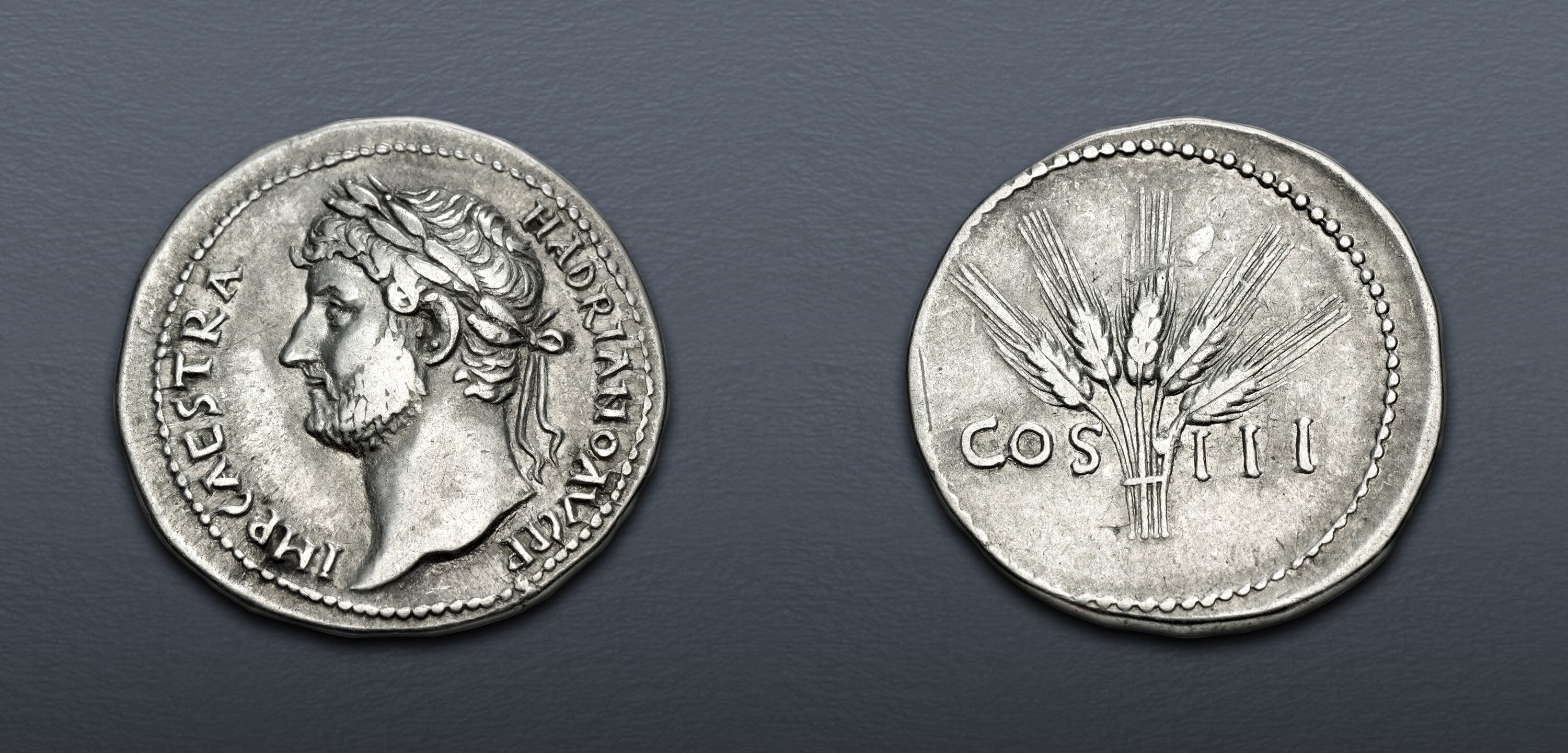 BITHYNIA, Koinon of Bithynia. Hadrian. AD 117-138. AR Cistophorus (28mm ...