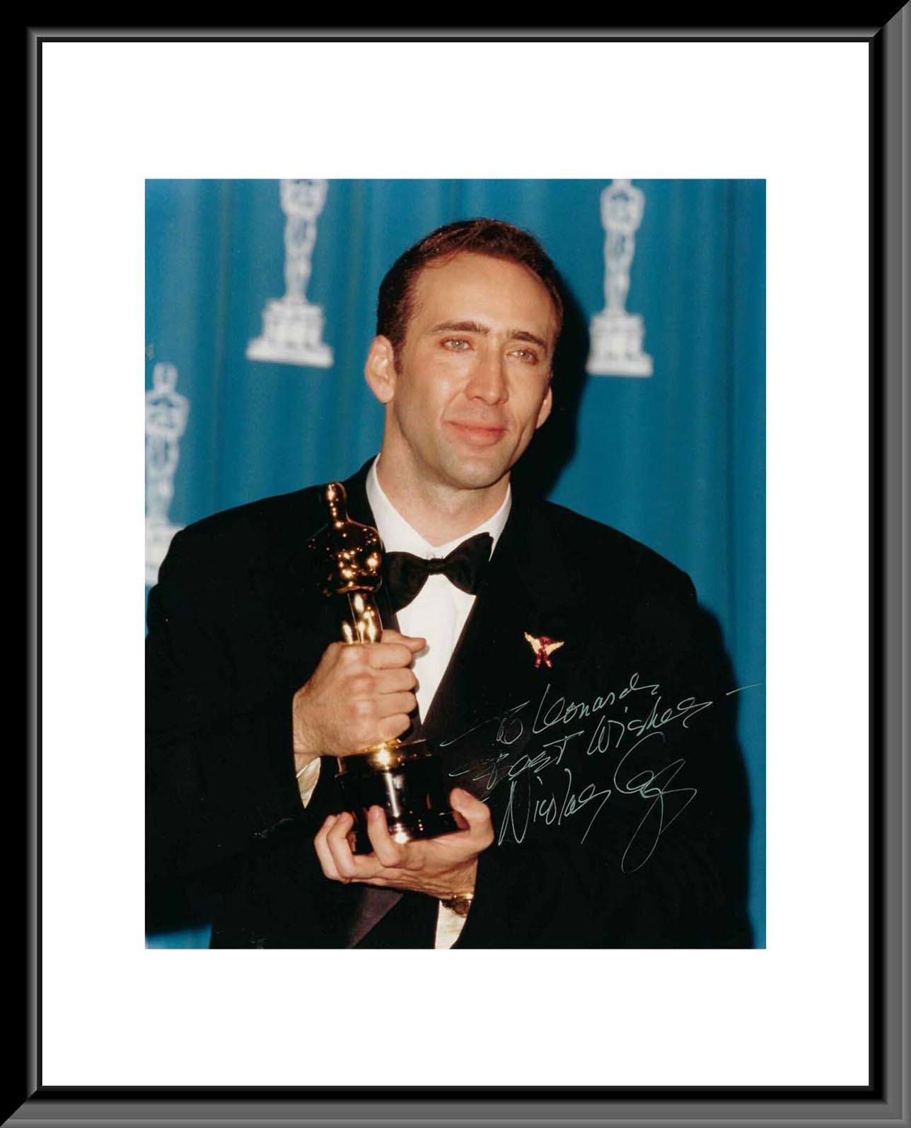 Nicolas Cage signed photo - HL2448 | Barnebys