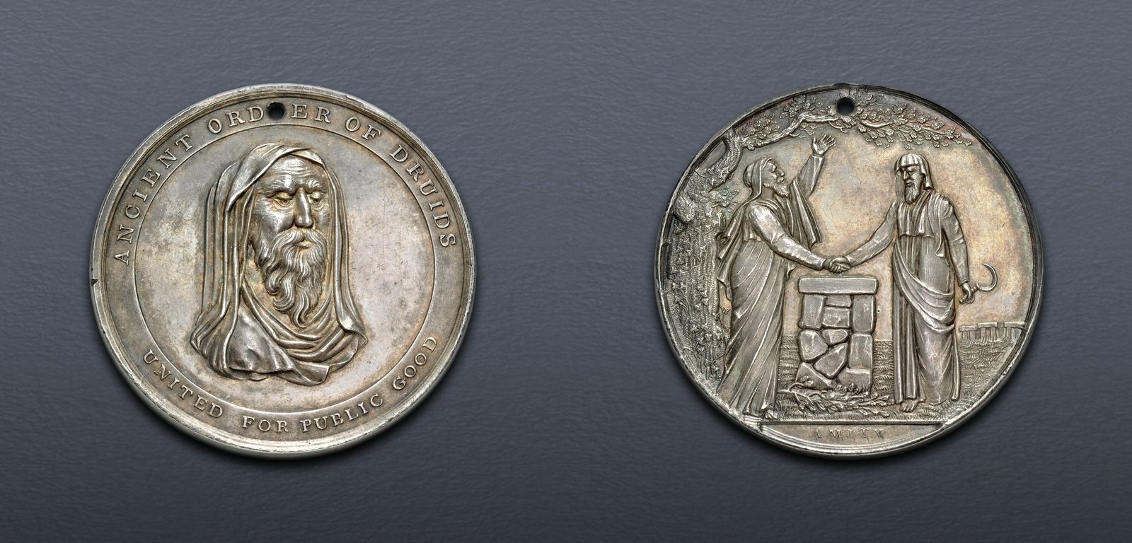 HANOVER. temp. George III. 1760-1820. AR Medal (54mm, 48.50 g, 12h ...