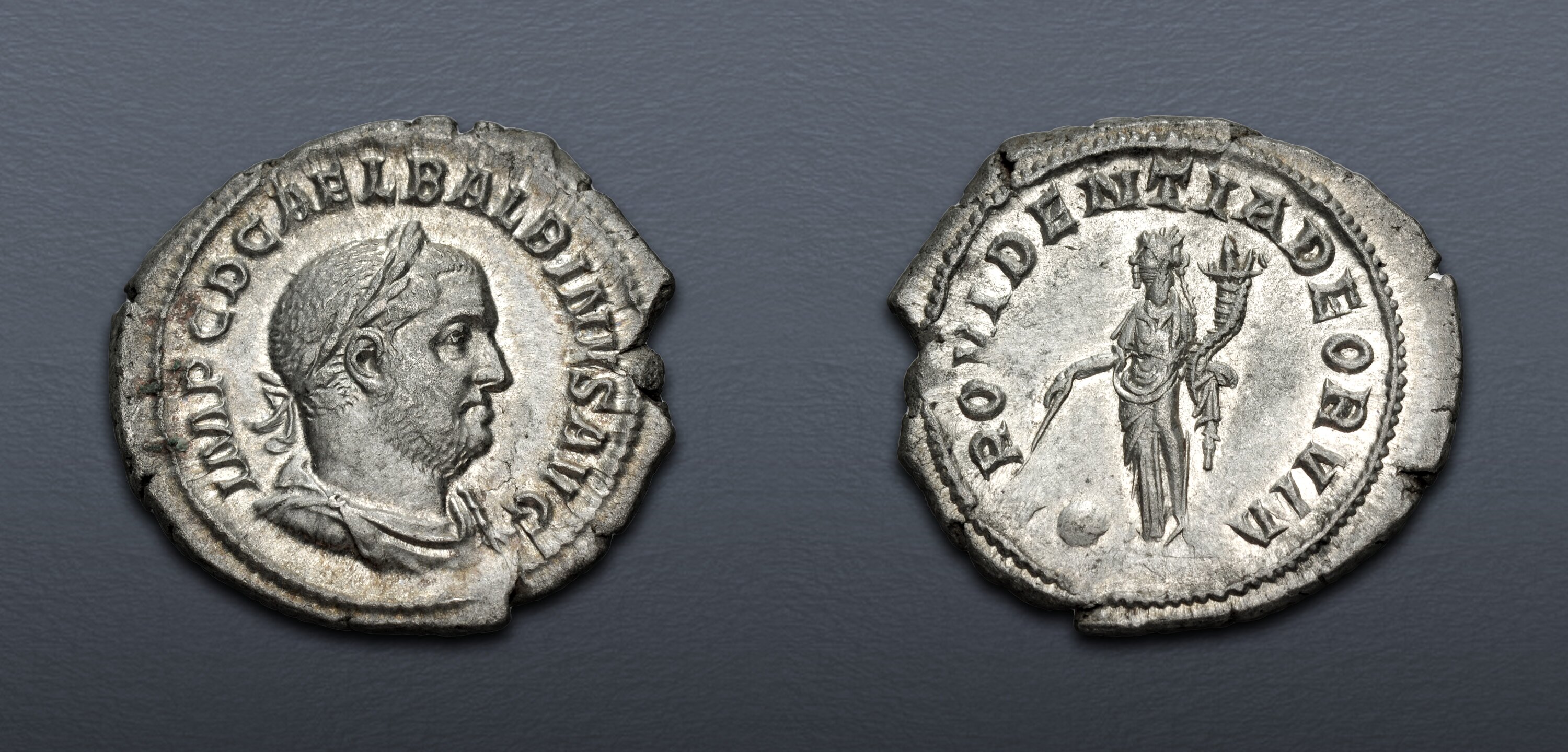 Balbinus. AD 238. AR Denarius (21mm, 3.32 g, 12h). Rome mint. 1st ...