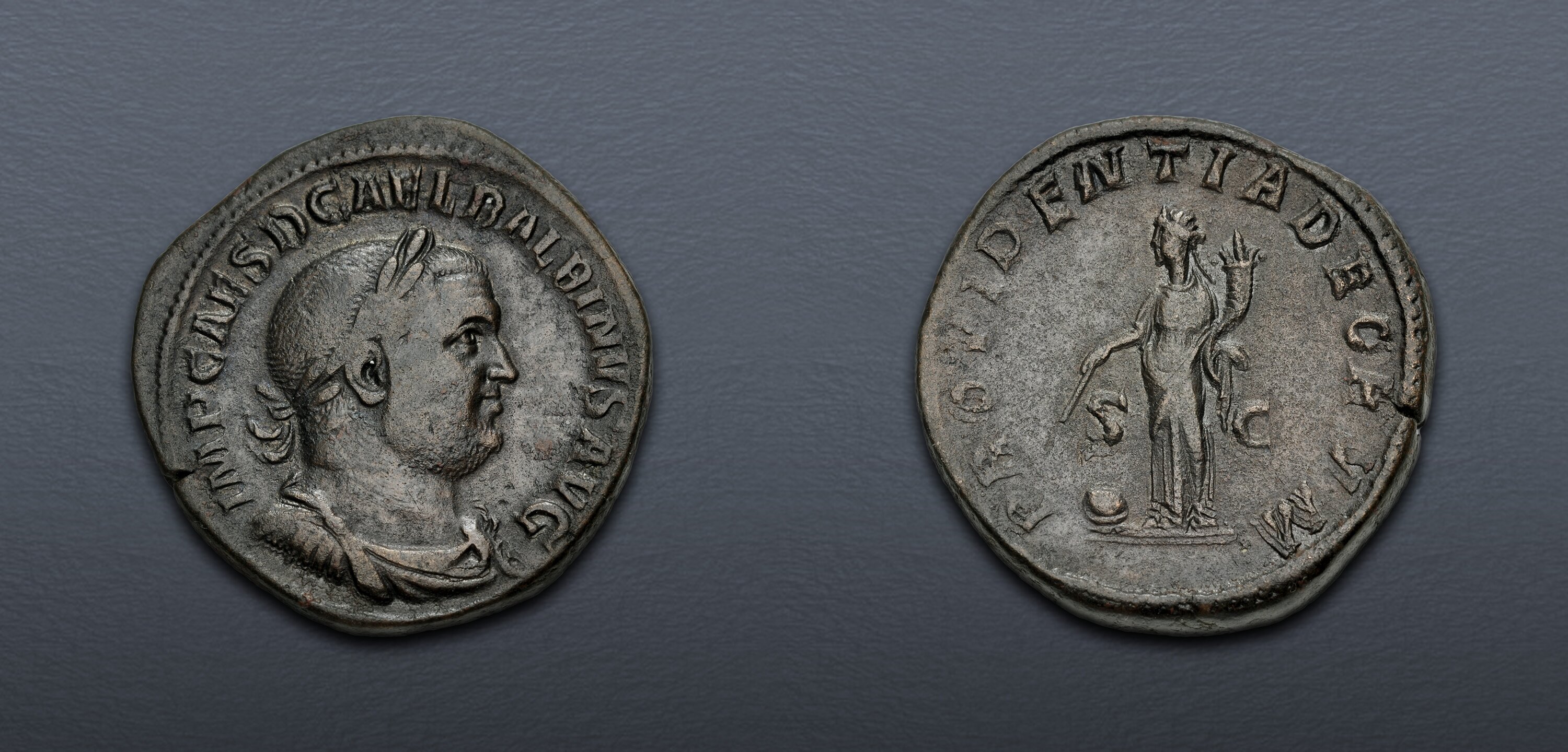 Balbinus. AD 238. Æ Sestertius (32mm, 25.39 g, 12h). Rome mint. 1st ...