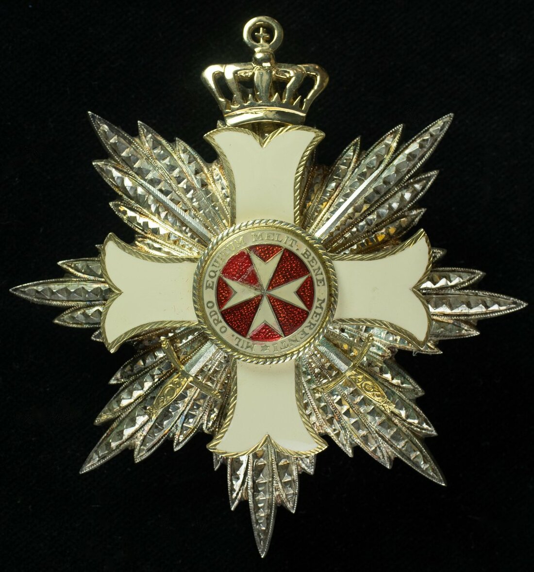 Malta, Sovereign Military Order of Malta, Star with Swords, by Johnson ...