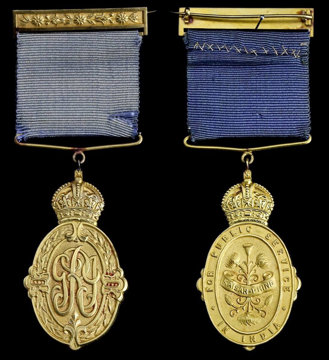 Sold by Order of a Direct Descendant The Kaisar-i-Hind awarded to ...