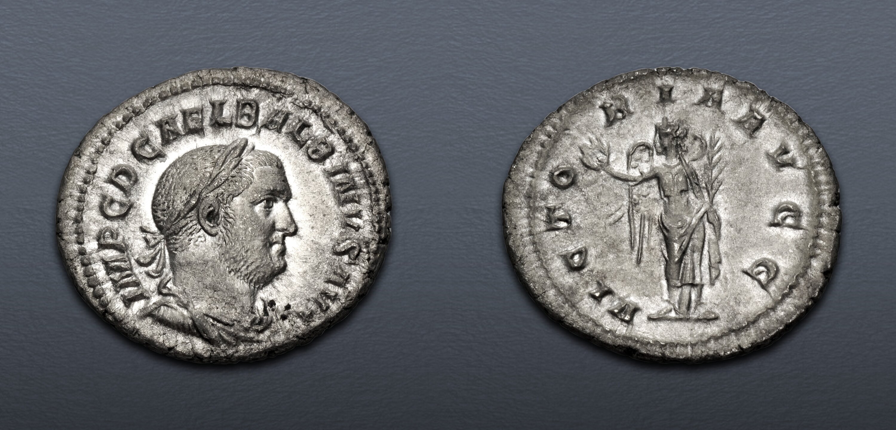 Balbinus. AD 238. AR Denarius (20mm, 2.89 g, 6h). Rome mint. 1st ...