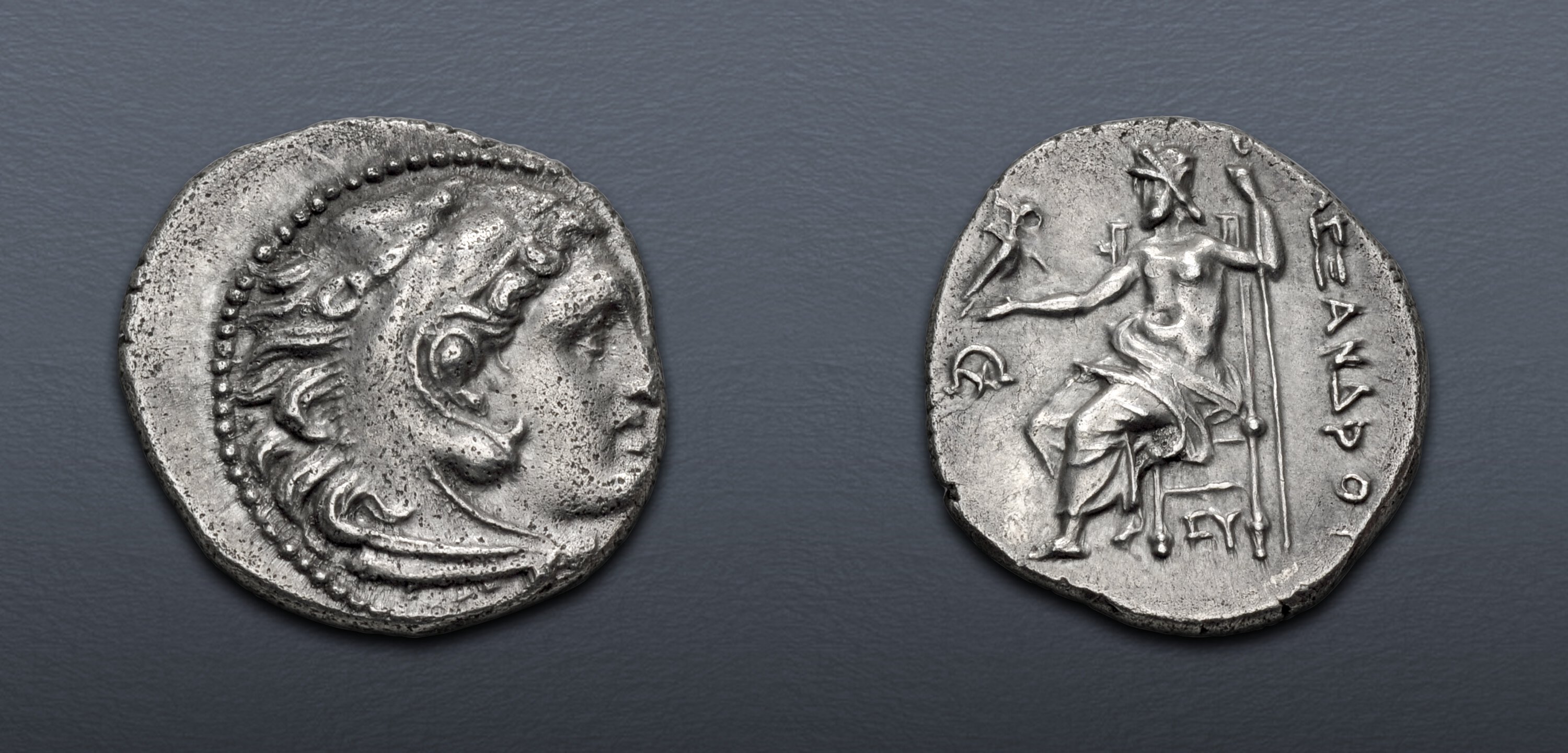 CARIA, Mylasa. Circa 300 BC. AR Drachm (17.5mm, 4.19 g, 2h). In the ...