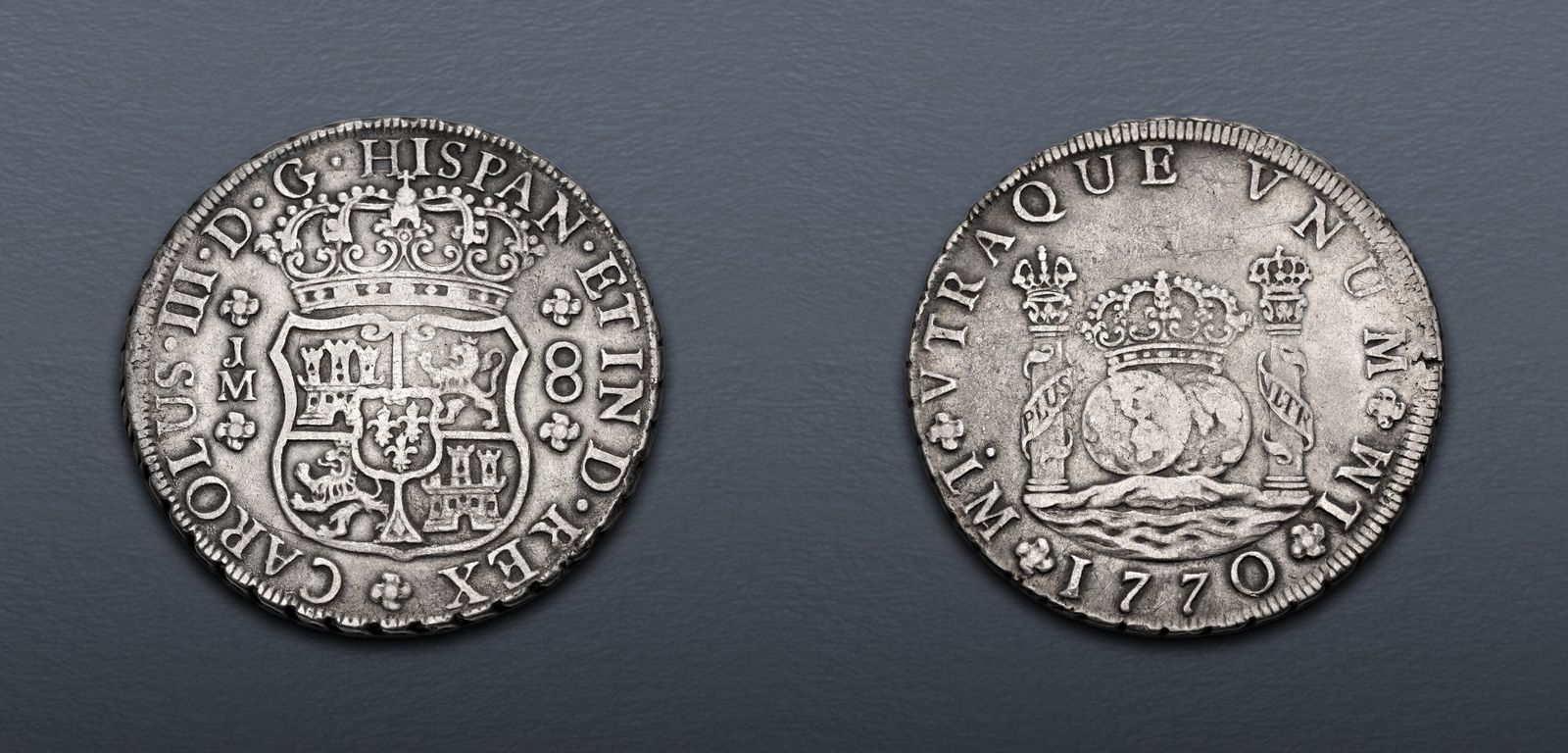 PERU, Colonial. Carlos III. King of Spain, 1759-1788. AR 8 Reales (39 ...