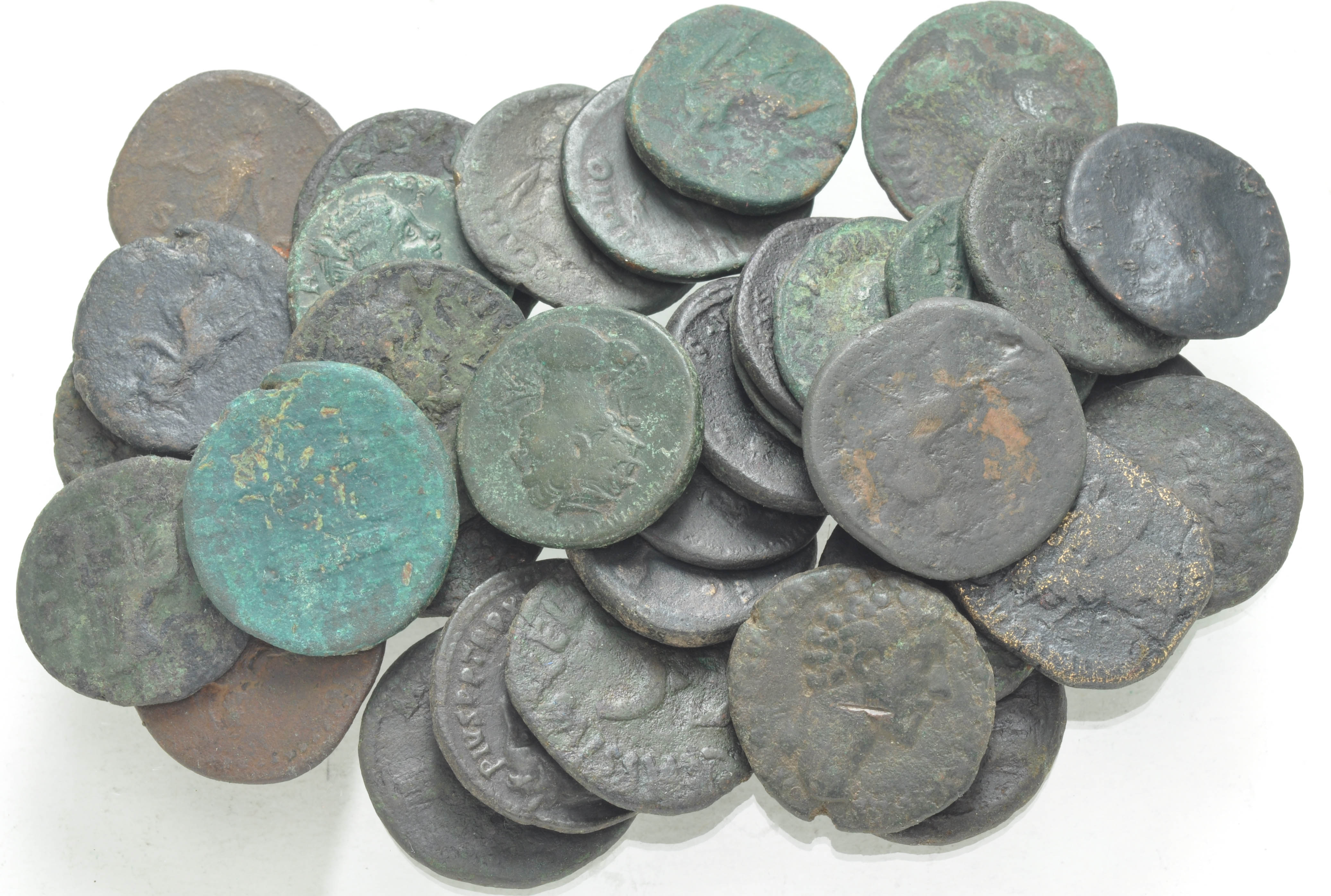 ROMAN. Provincial-Imperial. Lot of thirty-four (34) bronze issues ...