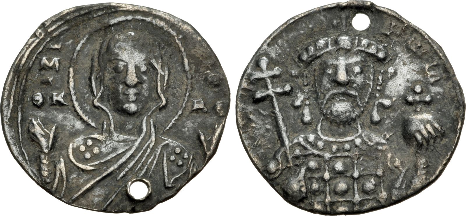 Romanus IV Diogenes. 1068-1071. AR 1/3 Miliaresion (13mm, 0.64 g, 6h ...