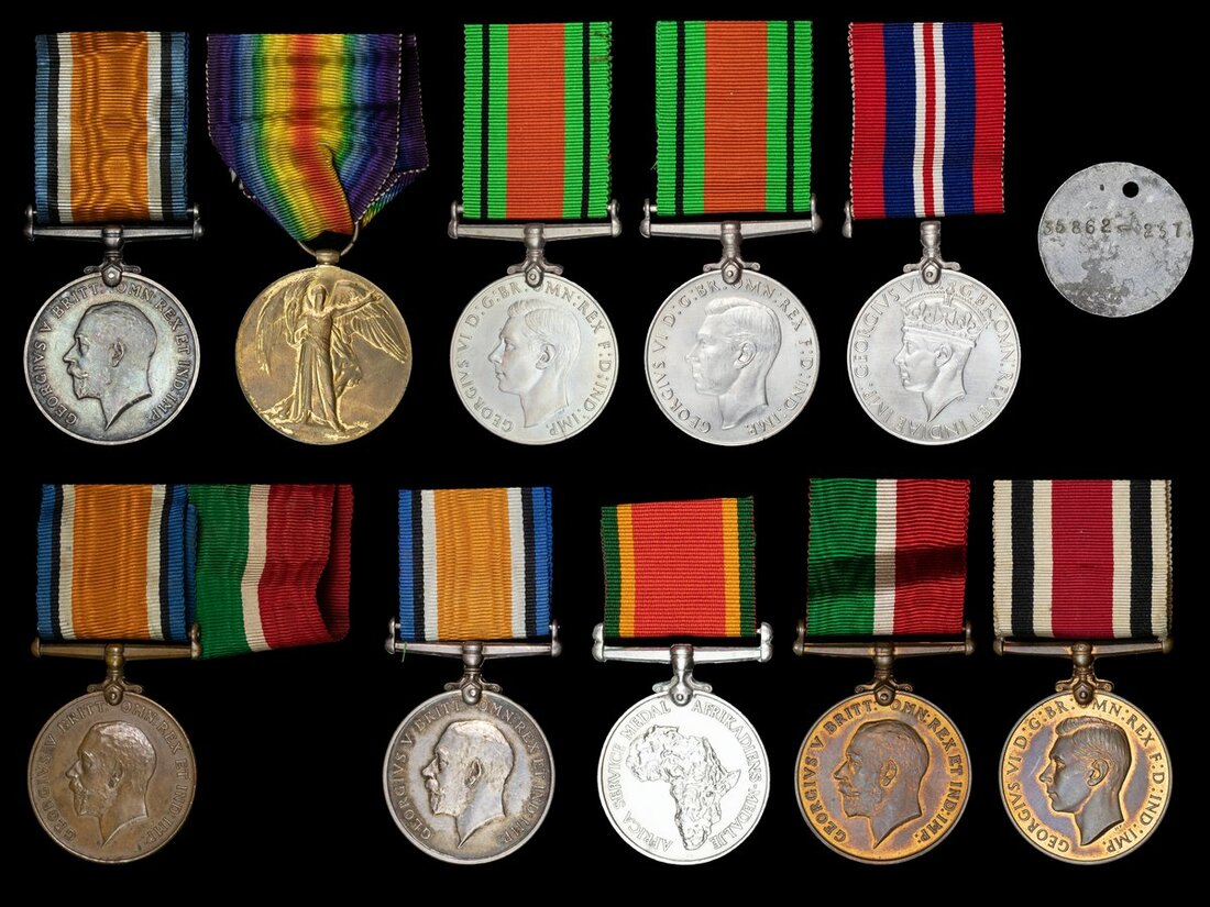 Three: Driver C. G. V. Day, Royal Engineers British War and Victory ...