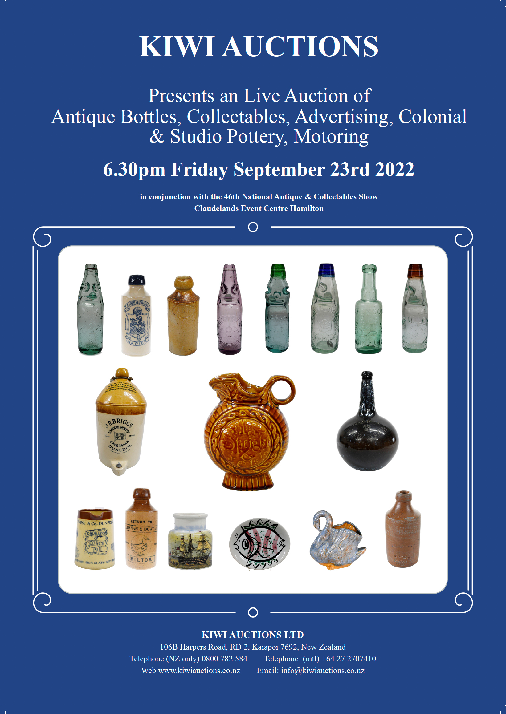 National Collectors Auction Hamilton September 23 2022 | Kiwi Auctions