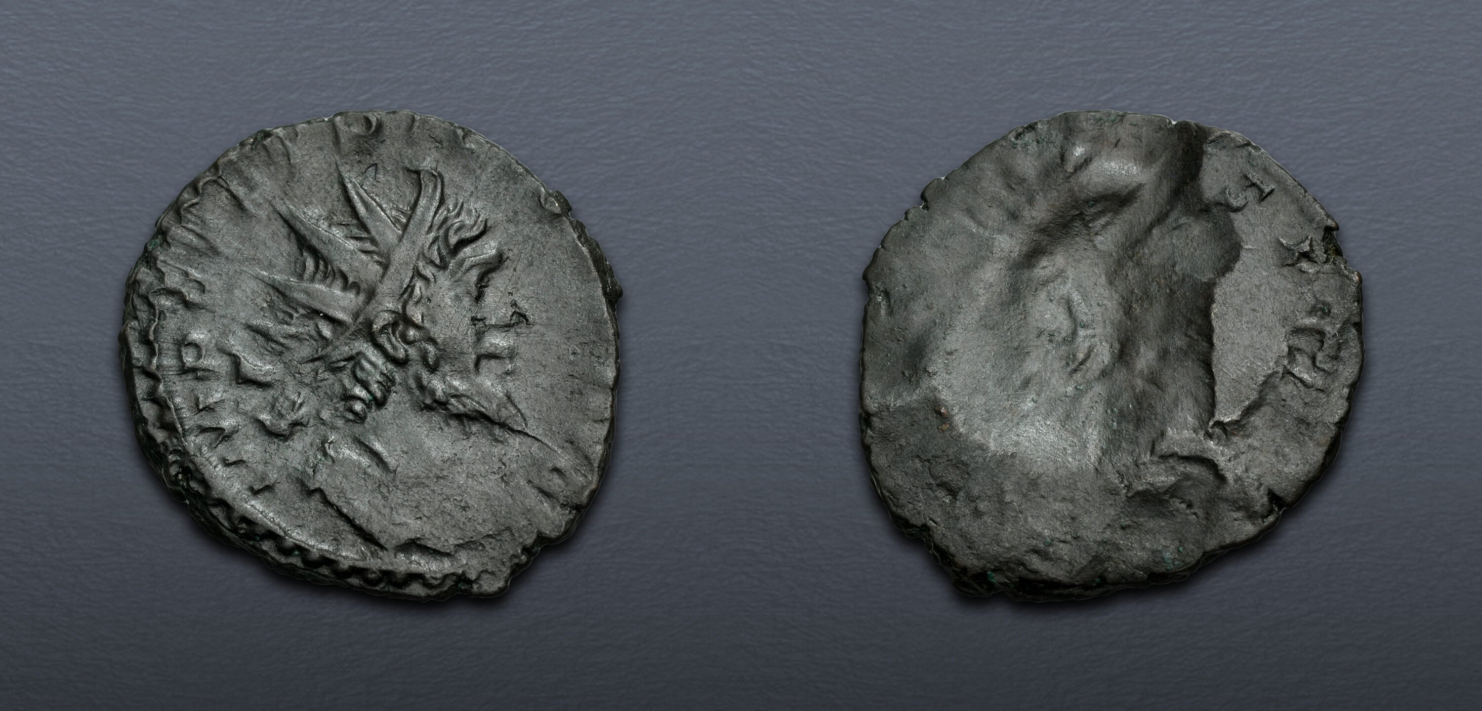 Tetricus I. Romano-Gallic Emperor, AD 271-274. Antoninianus (18mm, 2.09 ...