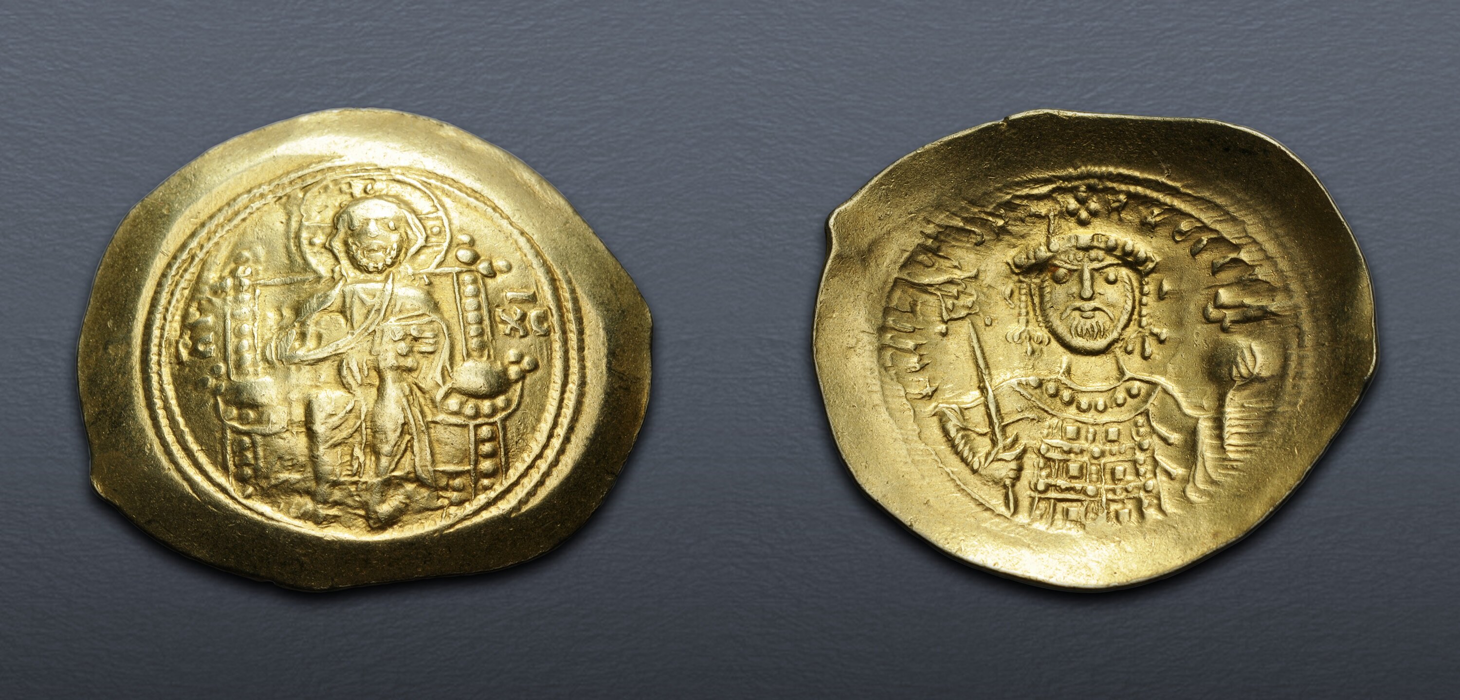 Michael VII Ducas. 1071-1078. EL Histamenon Nomisma (29mm, 4.37 g, 6h ...