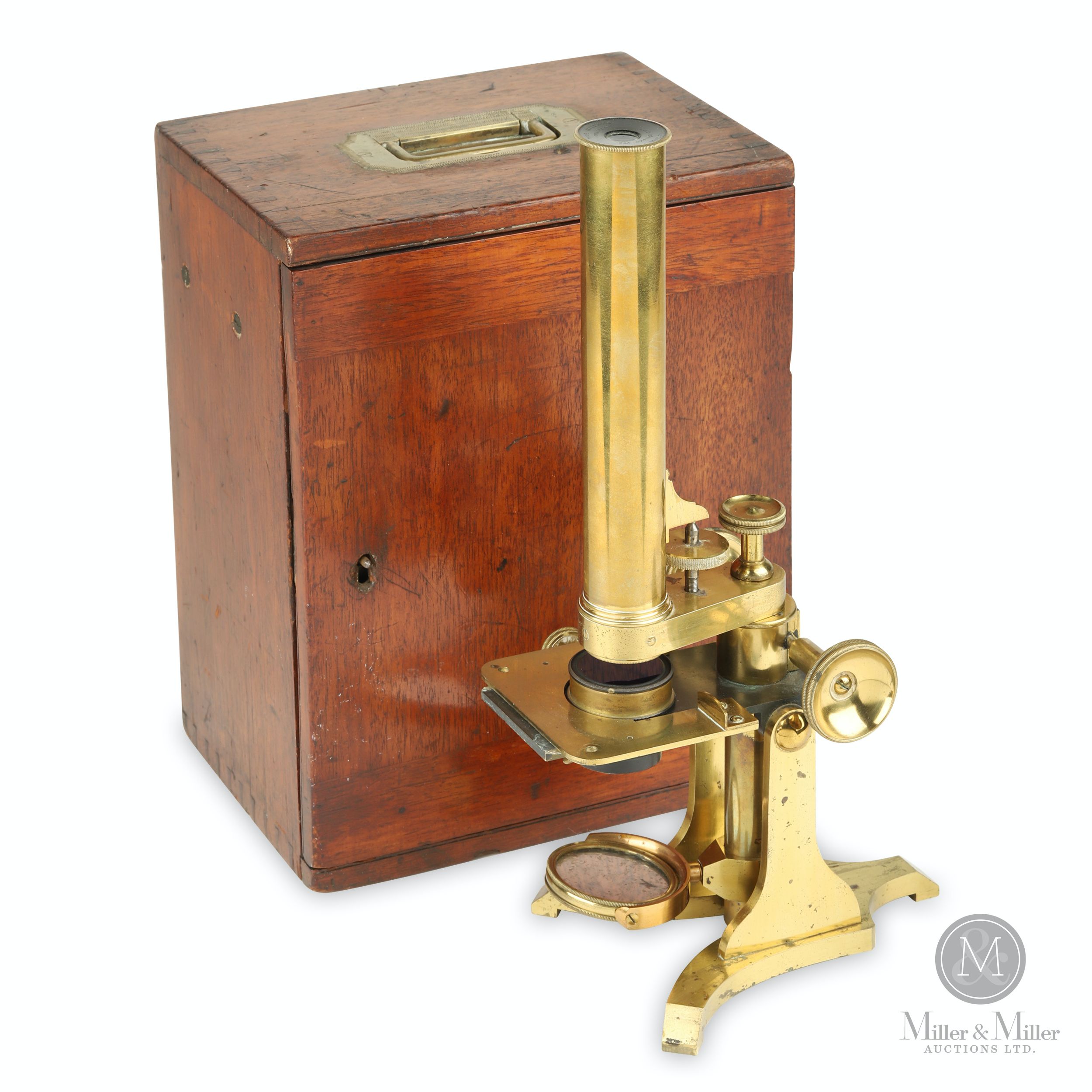 Thomas Millard, London Cased Microscope | Barnebys