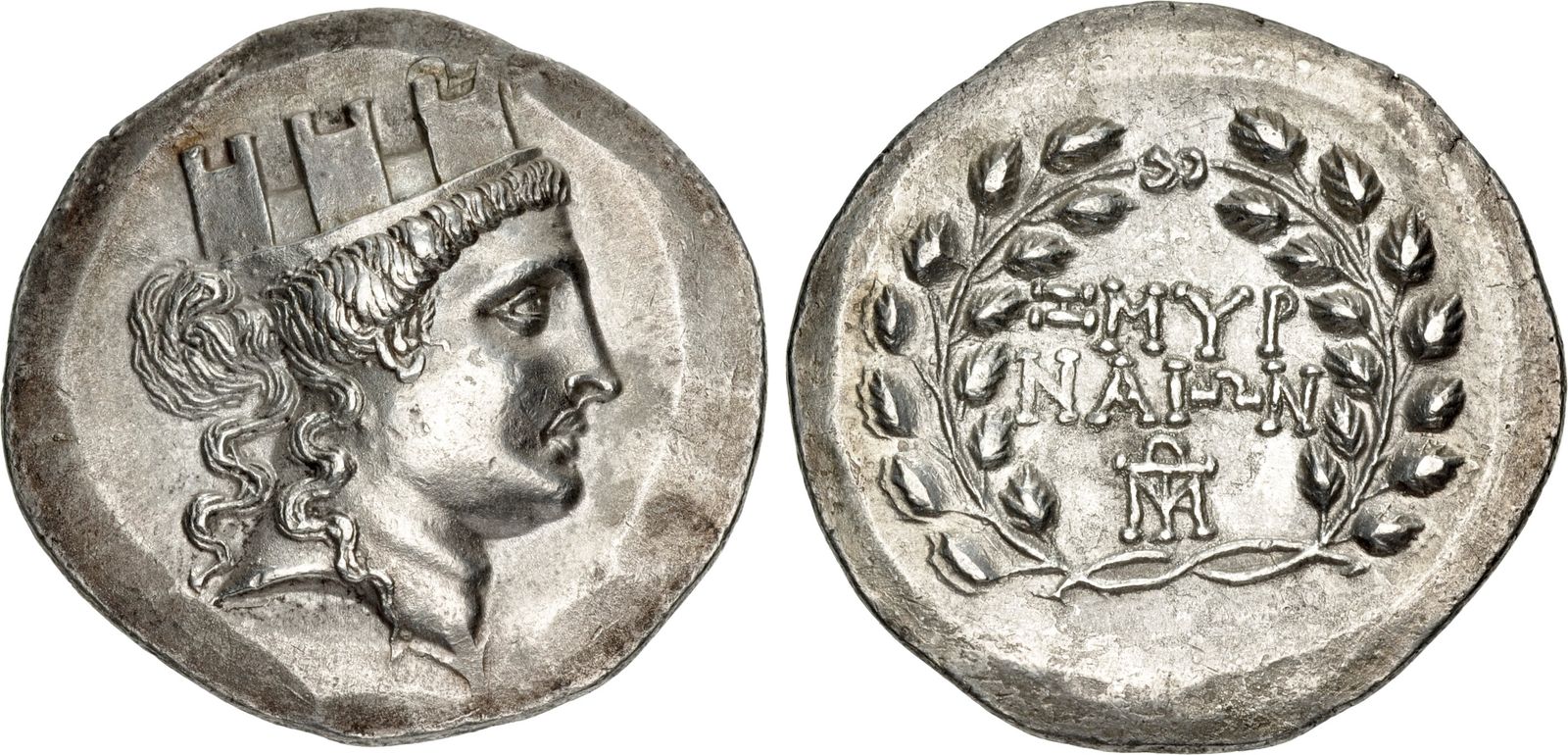 IONIA, Smyrna. Circa 150-143 BC. AR Tetradrachm (34.5mm, 16.63 g, 1h ...