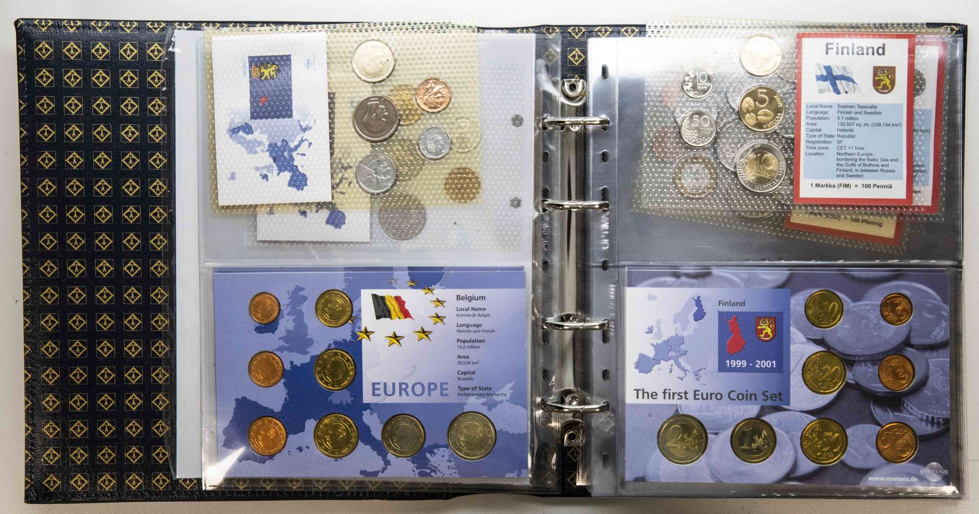 World Coin sets in Lighthouse Vista Album comprising two sets of ...