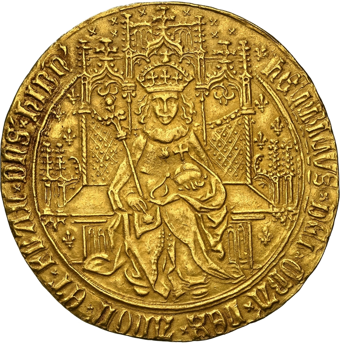 NGC AU55 | Henry VII (1485-1509), Sovereign, Type IV, c. 1502-1504 ...