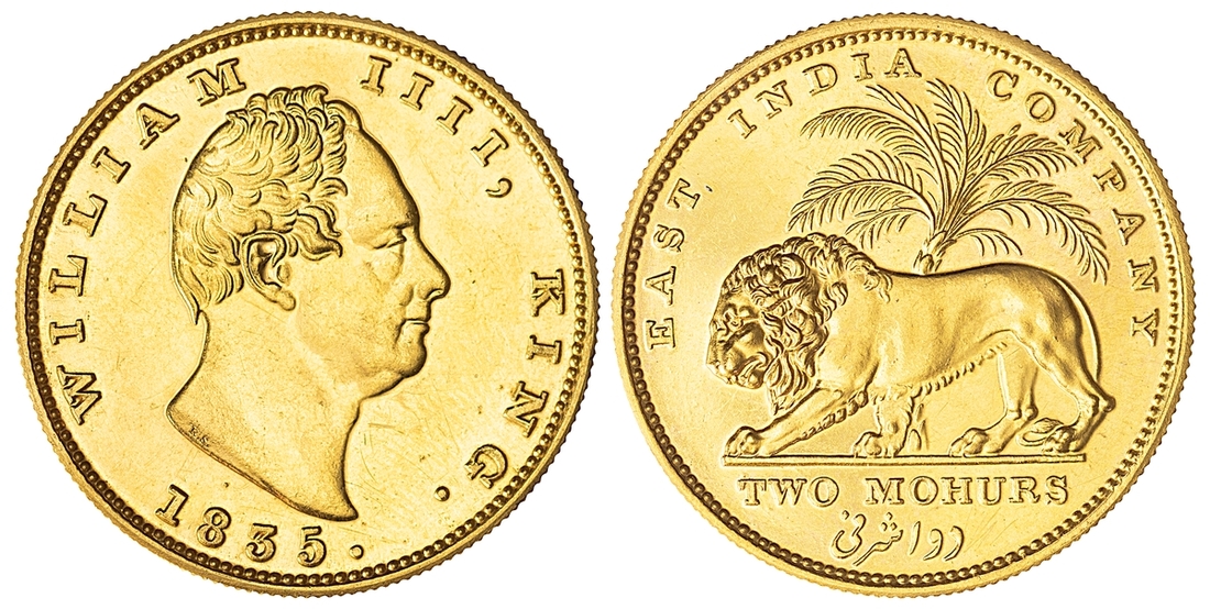 NGC PF58 | East India Company, William IV (1830-1837), Restrike Proof ...