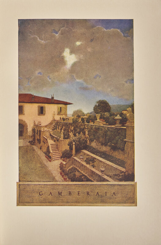 [Gardening] [Parrish, Maxfield] Wharton, Edith. Italian Villas and ...