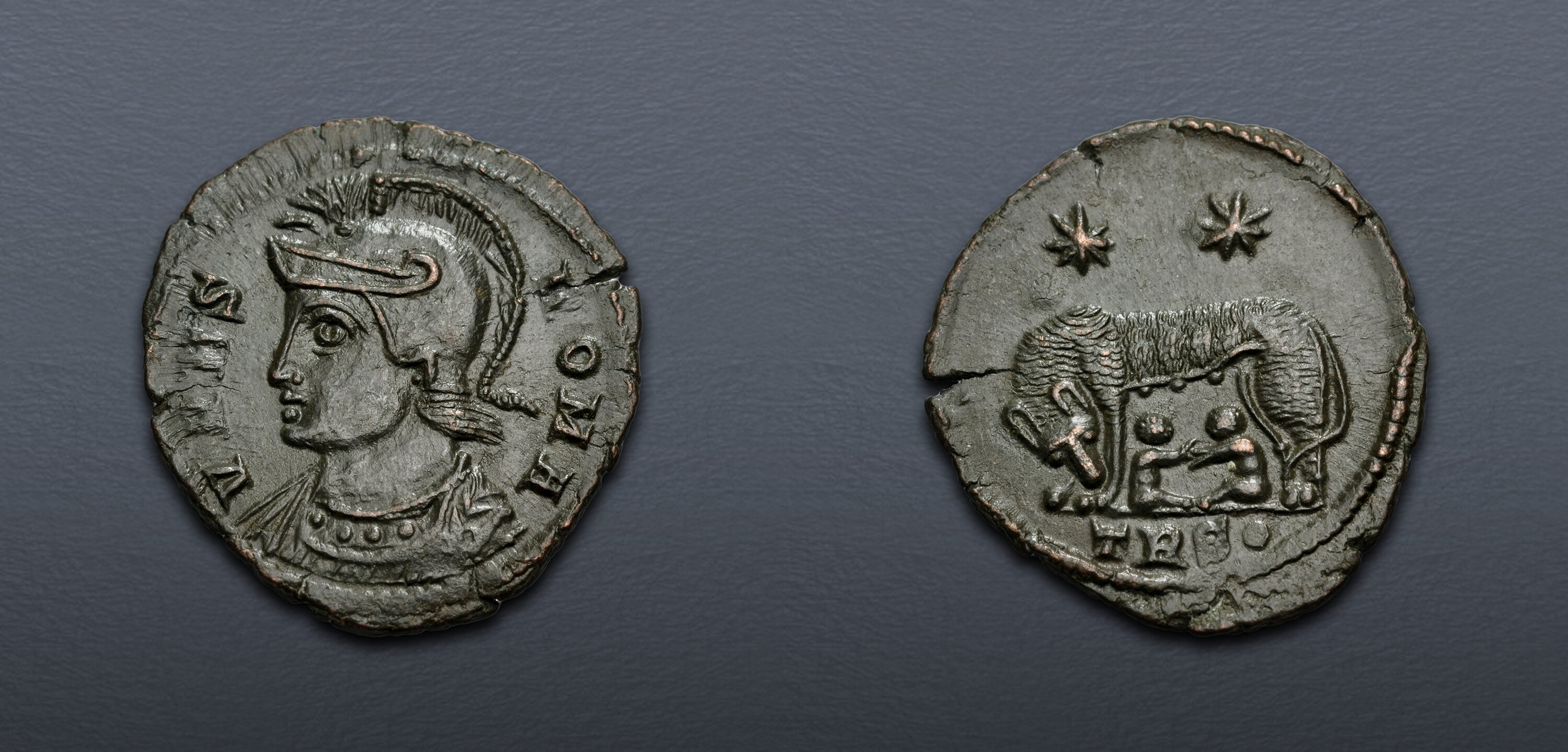 Commemorative Series. AD 330-354. Æ Follis (17mm, 2.11 g, 1h). Treveri ...