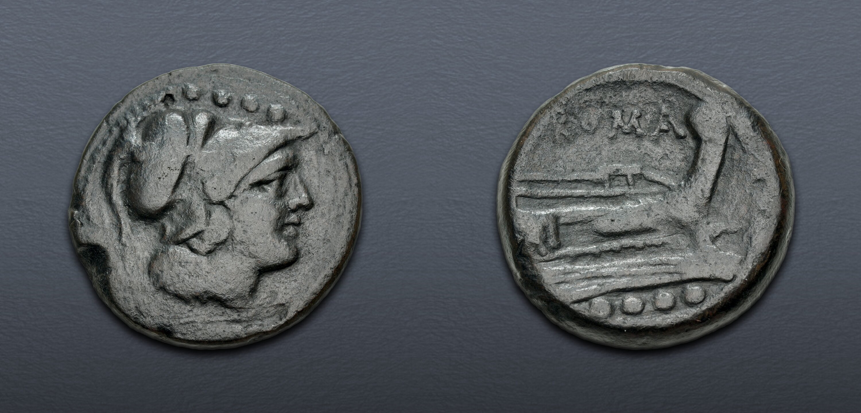 Anonymous. After 211 BC. Æ Triens (23mm, 10.66 g, 2h). Unmarked series ...
