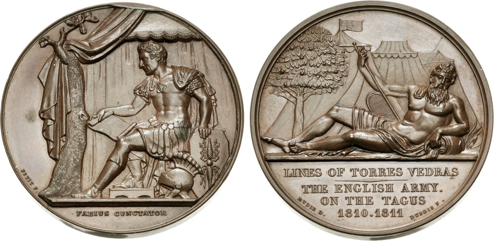HANOVER. temp. George III. 1760-1820. Æ Medal (41.5mm, 40.42 g, 12h ...