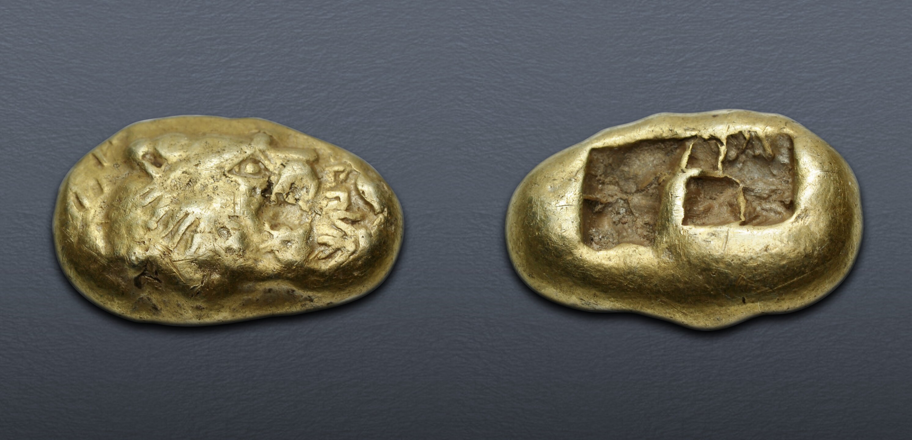 KINGS of LYDIA. Alyattes. Circa 620/10-564/53 BC. EL Trite – Third ...