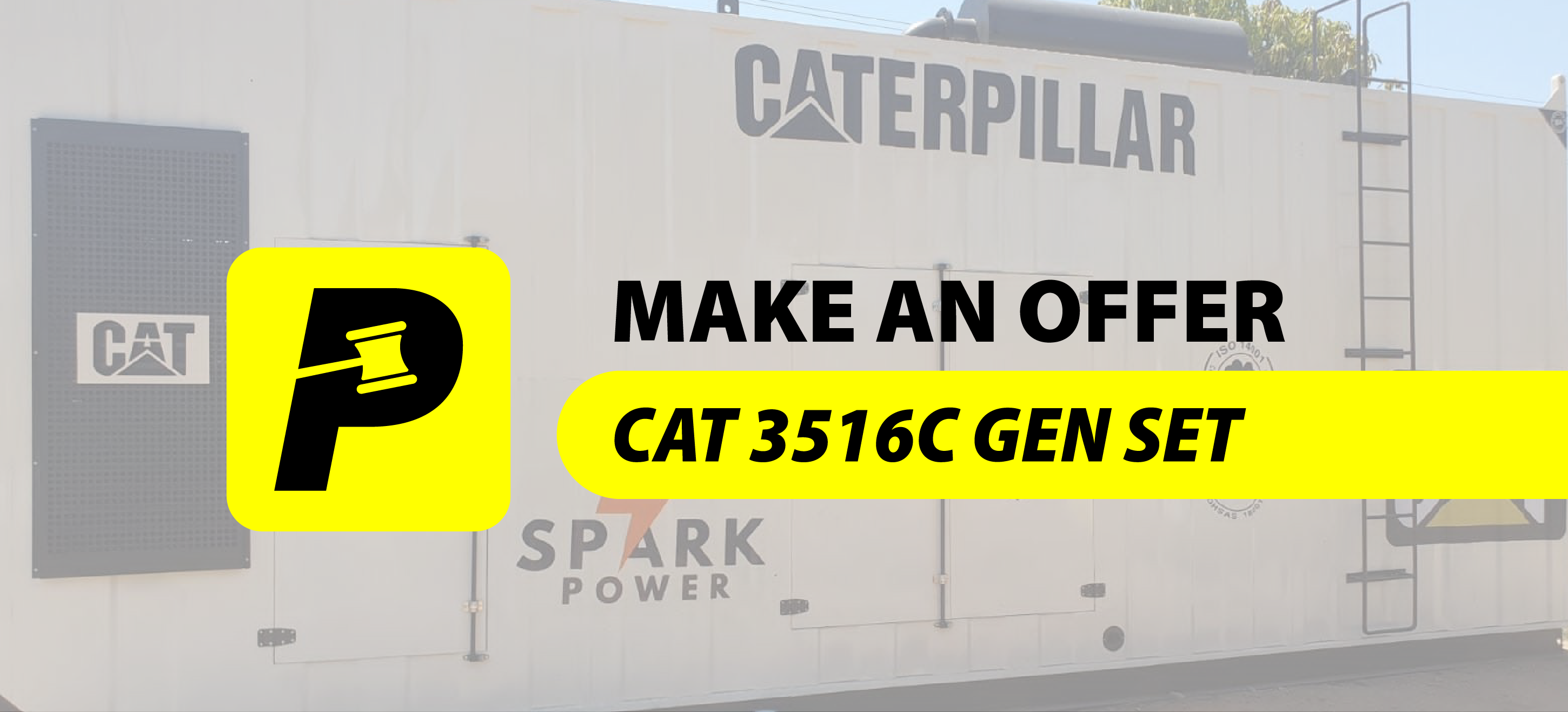 CATERPILLAR 3125 KVA GEN SET - GOOD AS NEW - EGYPT | Panabid