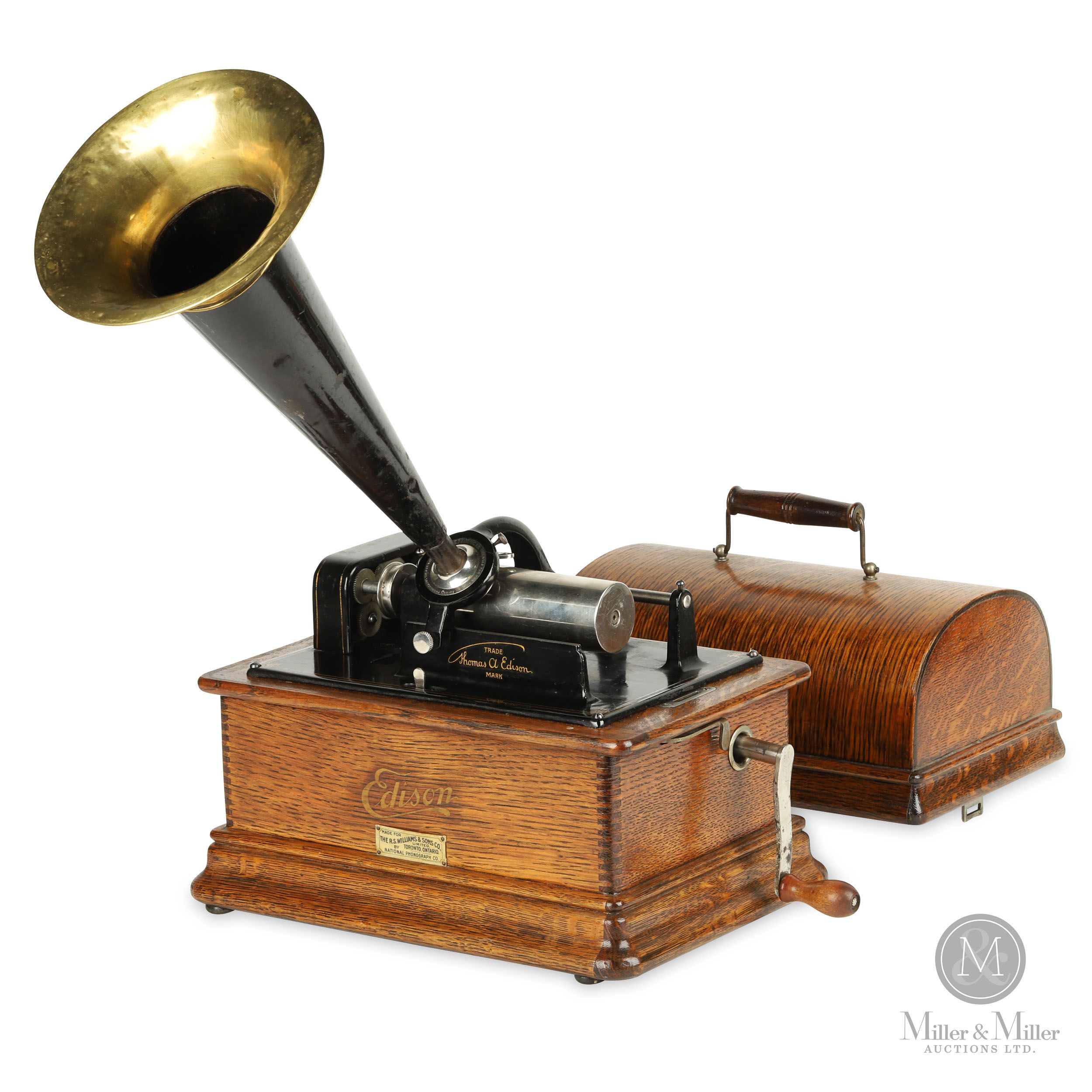 Edison Model D Standard Cylinder Phonograph | Barnebys