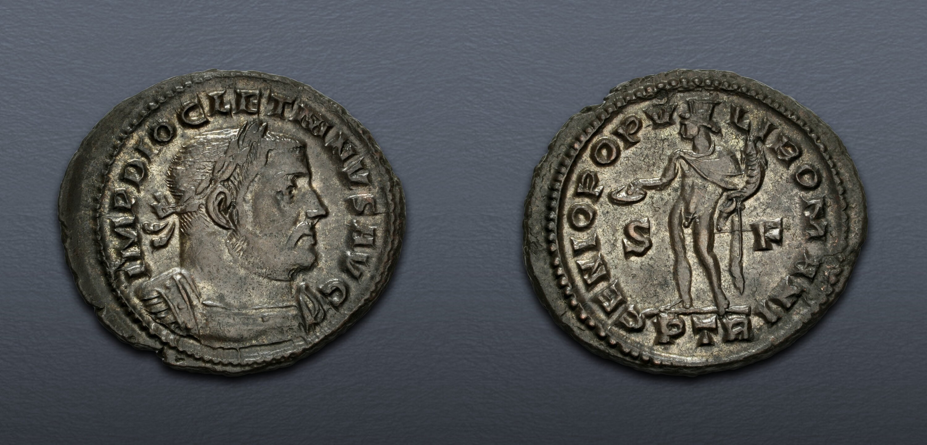 Diocletian. AD 284-305. Æ Follis (29.5mm, 10.87 g, 6h). Treveri (Trier ...