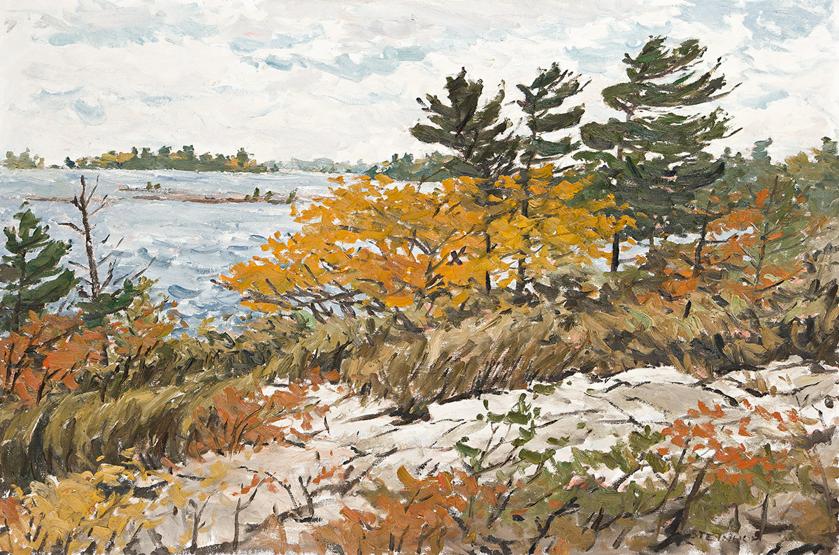 BRUCE STEINHOFF (1957- ) West Shore, Moon Island. | Swann Galleries App