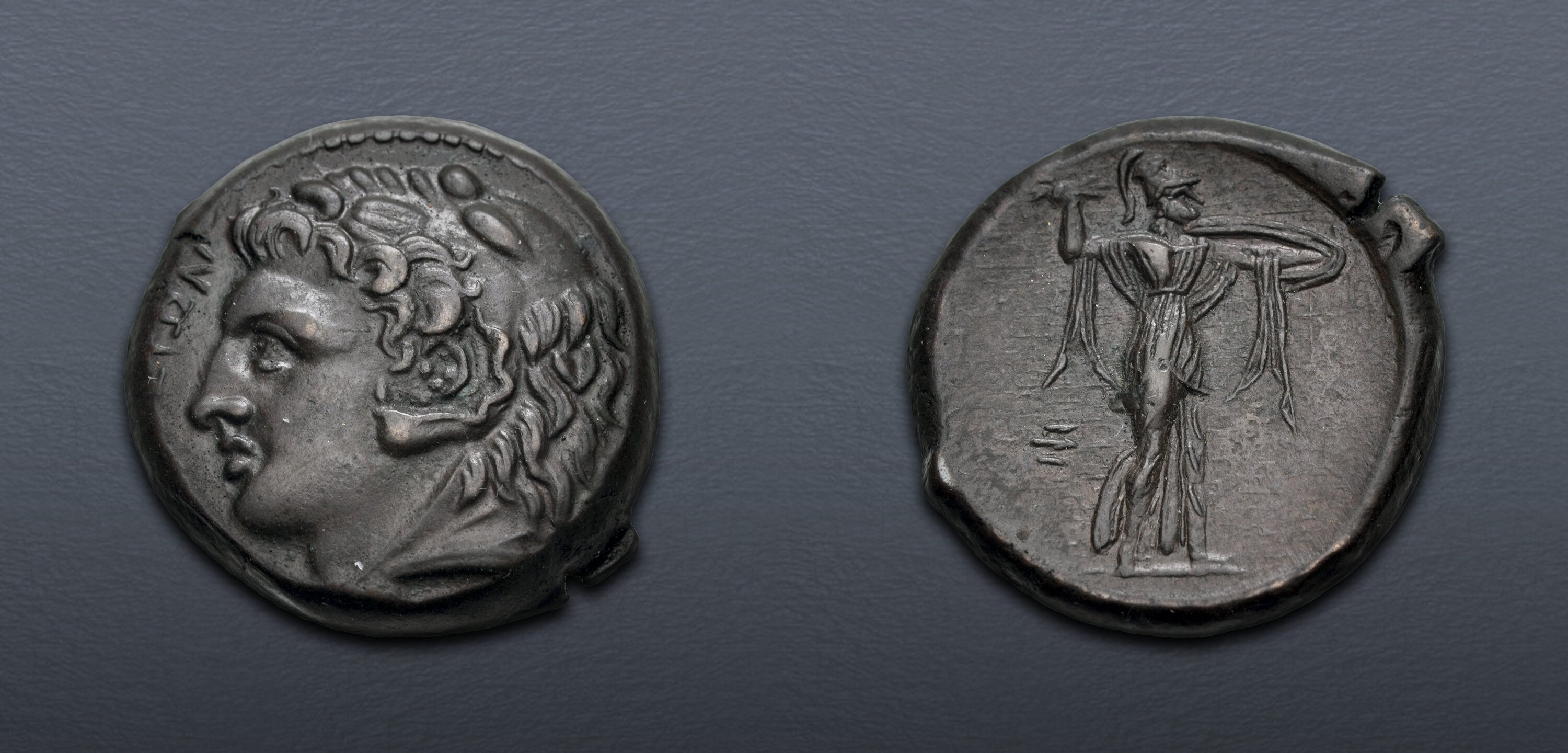 SICILY, Syracuse. Pyrrhos. 278-276 BC. Æ (22mm, 11.32 g, 6h). EF ...