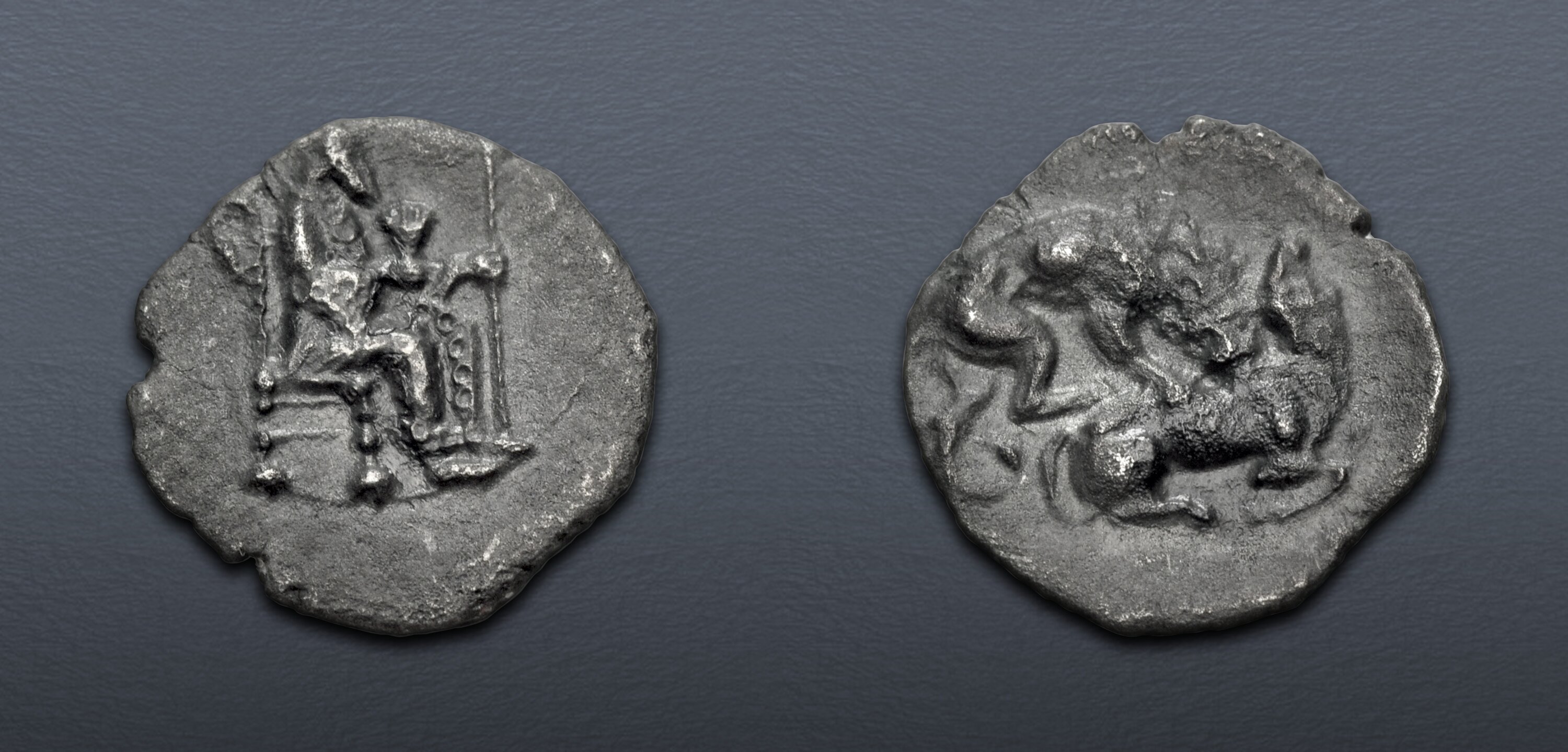 CILICIA, Tarsos. Mazaios. Satrap of Cilicia, 361/0-334 BC. AR Twelfth ...