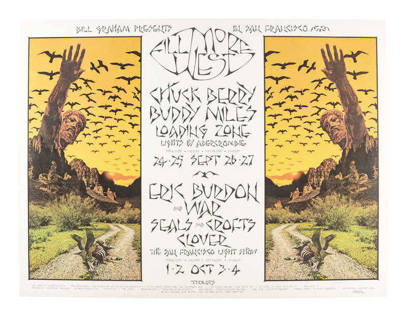 [MUSIC] -- [POSTERS]. SINGER, David, artist. Complete set of 66 SIGNED ...