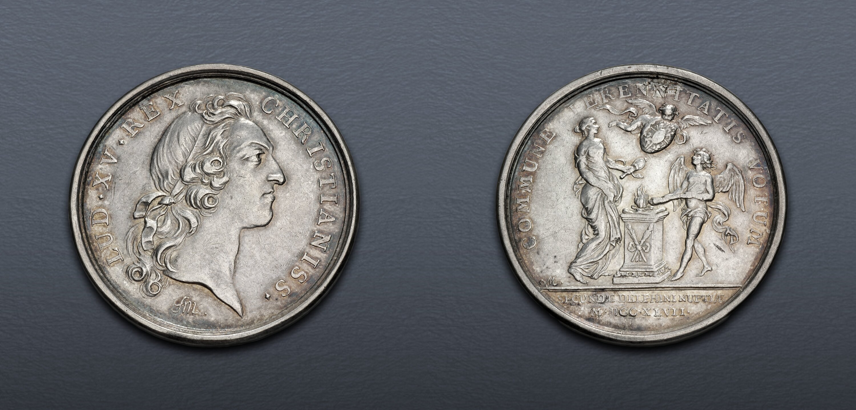 FRANCE, Royal. Louis XV le Bien-Aimé (the Well-Beloved). 1715–1774. AR ...
