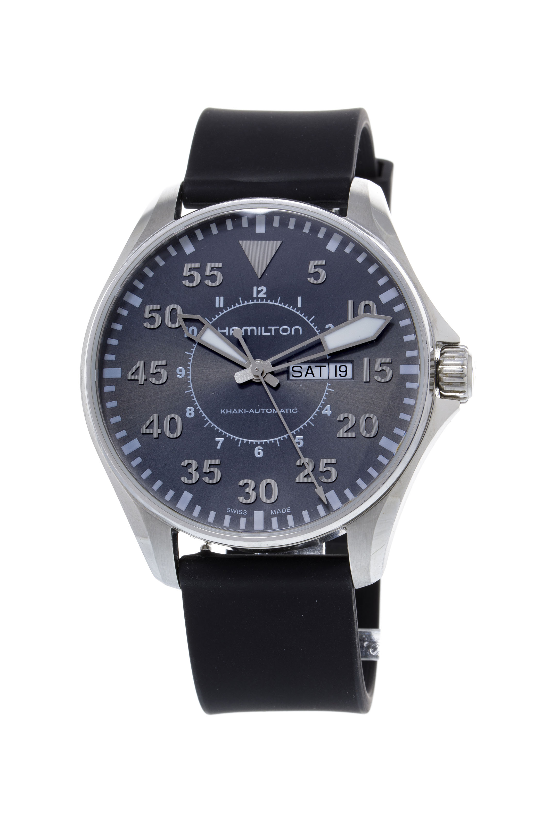 Hamilton, Khaki Pilot, réf. H647150, montre en acier avec indication du ...