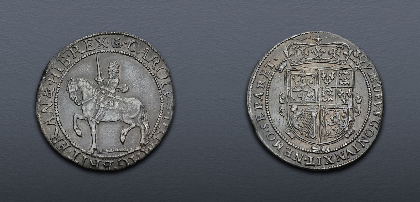 SCOTLAND. Charles I. 1625-1649. AR Thirty Shillings (35mm, 14.78 g, 6h ...
