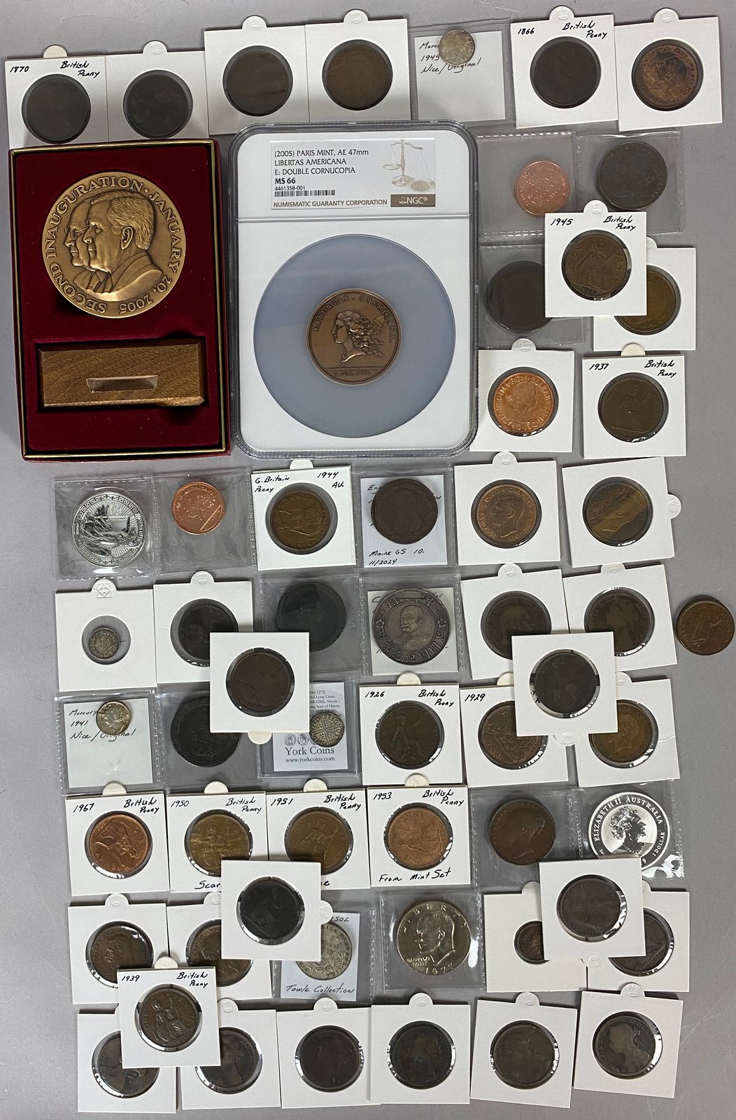 MIXED. World - British. Lot of approximately one-hundred-fourteen (114 ...