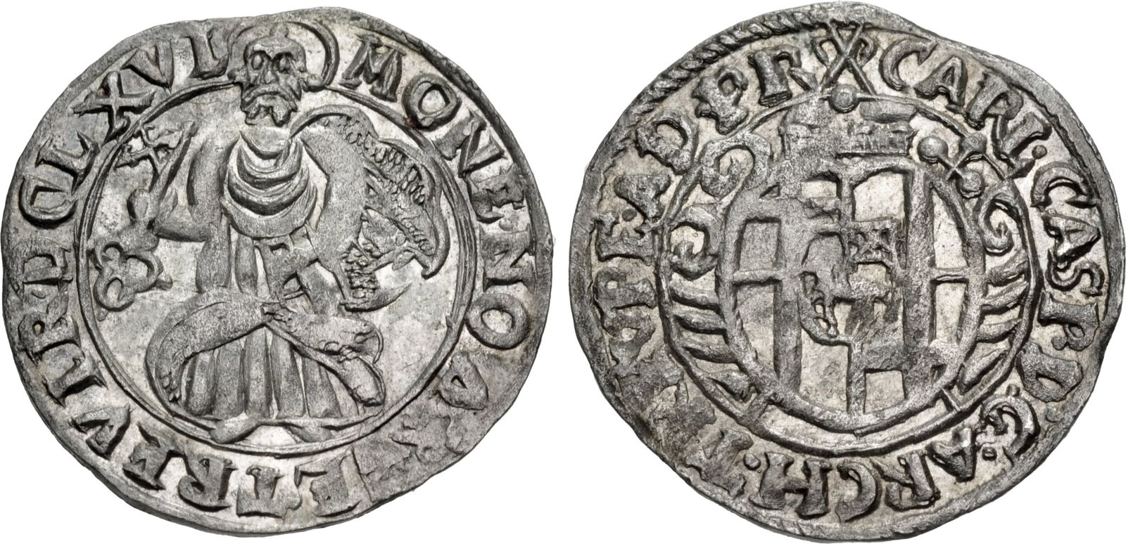 GERMANY, Trier (Archbishophric). Karl Kaspar von Leyen-Hohengeroldseck ...