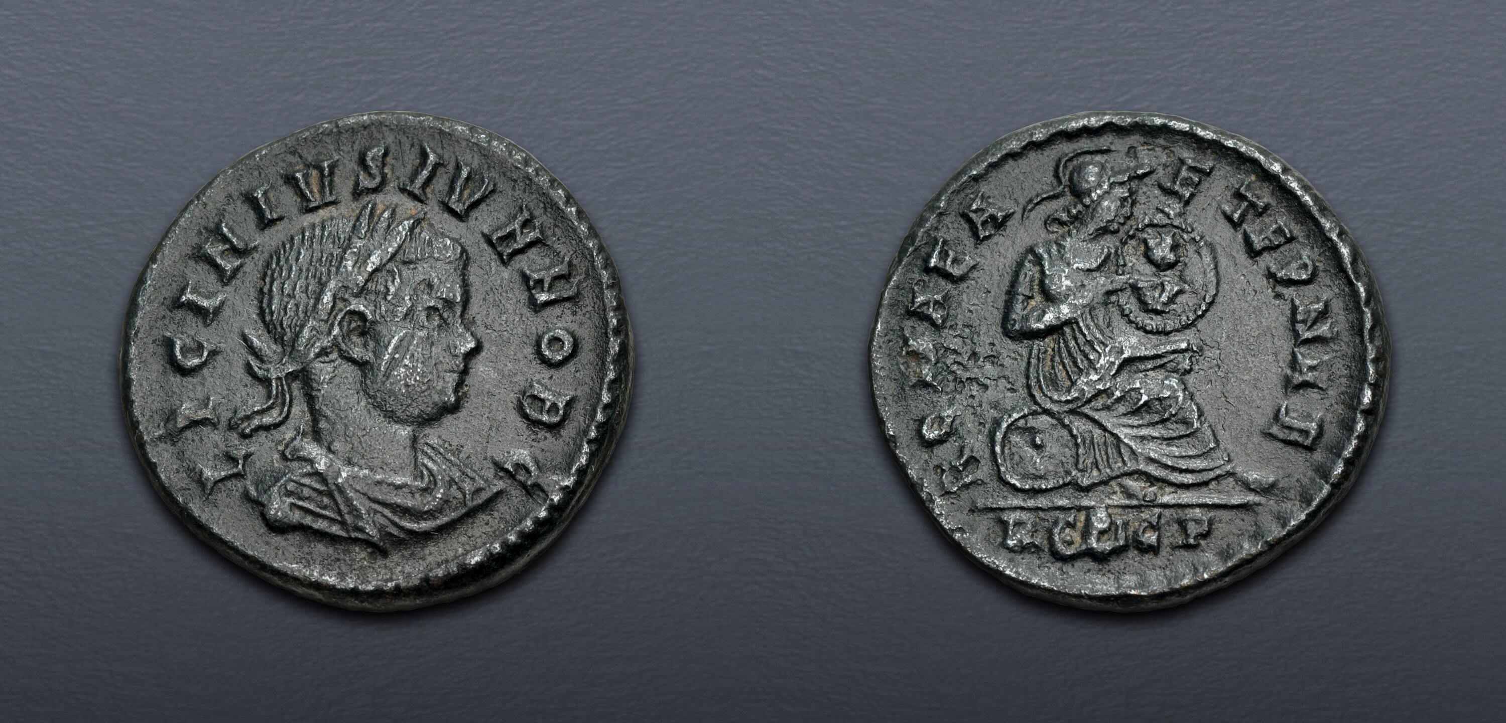 Licinius II. Caesar, AD 317-324. Æ Follis (18mm, 3.11 g, 12h). Rome mint, 1st officina. Struck ...
