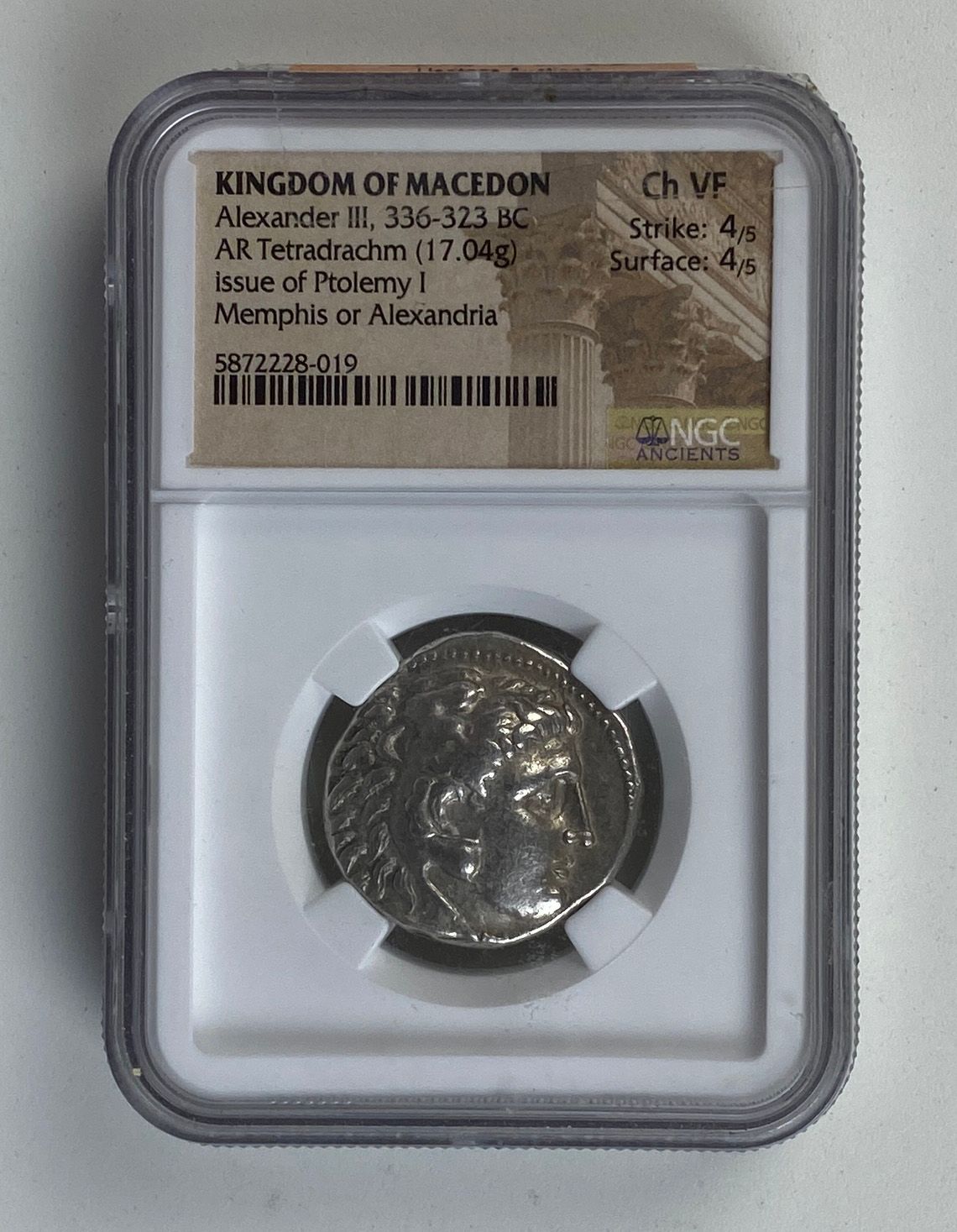 PTOLEMAIC KINGS of EGYPT. Ptolemy I Soter. As satrap, 323-305/4 BC. AR ...