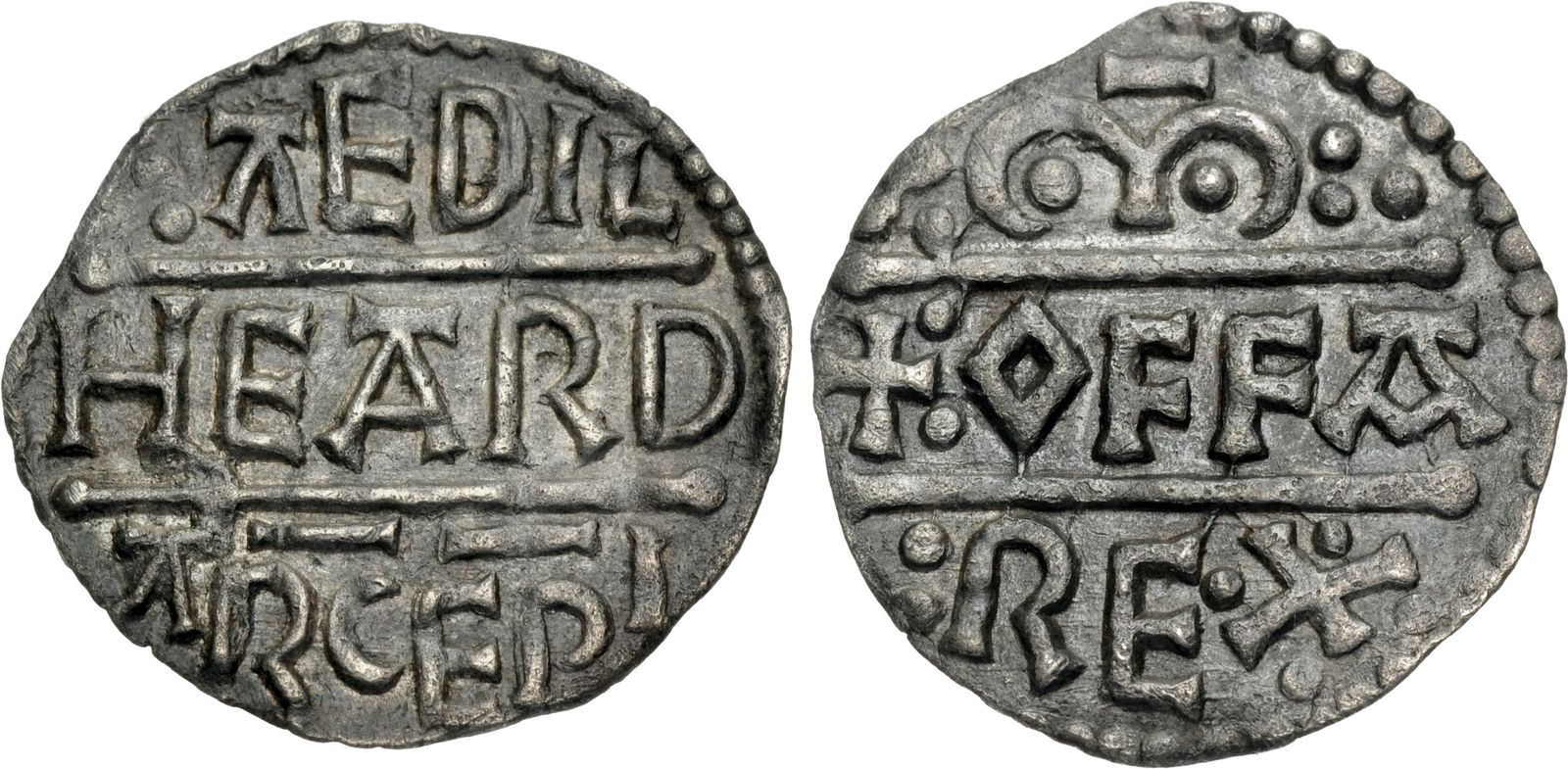 ANGLO-SAXON, Archbishops of Canterbury. Æthelheard, with Offa of Mercia as overlord. 792/3-805 ...