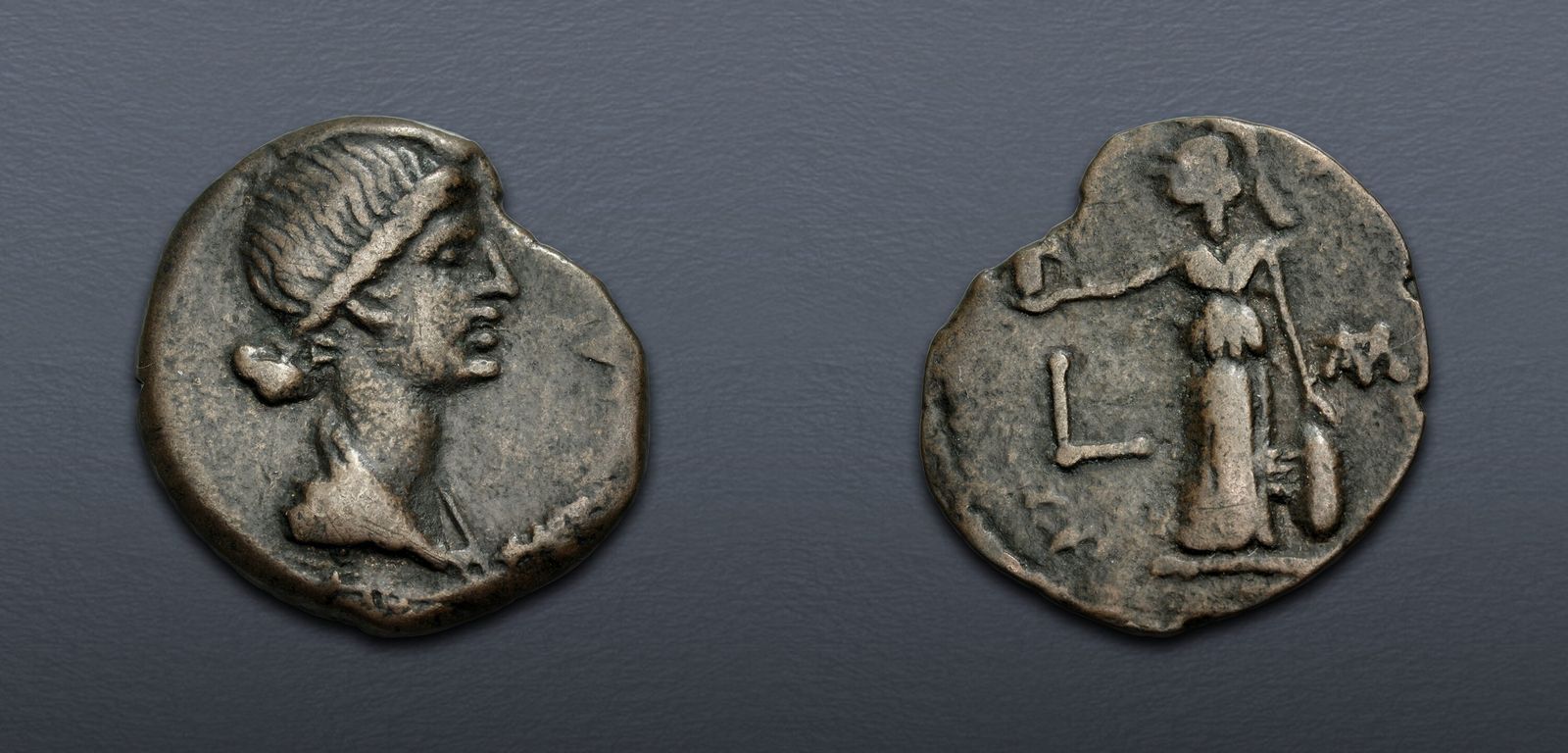 EGYPT, Alexandria. Julia Augusta (Livia). Augusta, AD 14-29. Æ Diobol ...