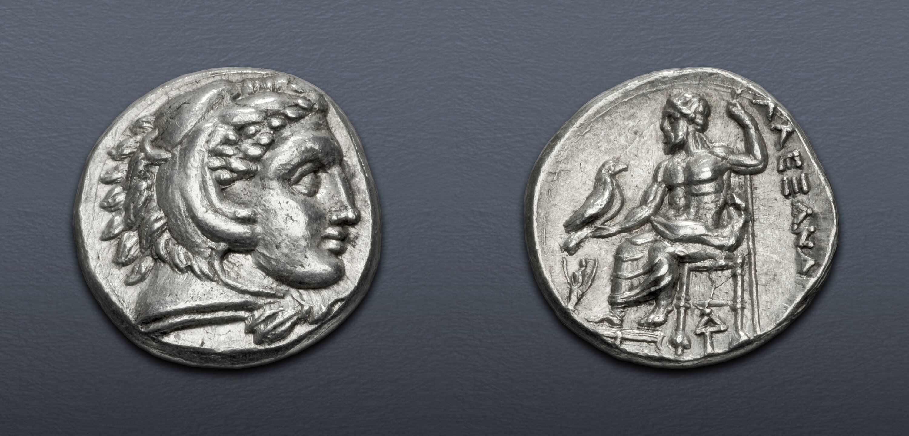 KINGS of MACEDON. Alexander III ‘the Great’. 336-323 BC. AR Drachm (15 ...