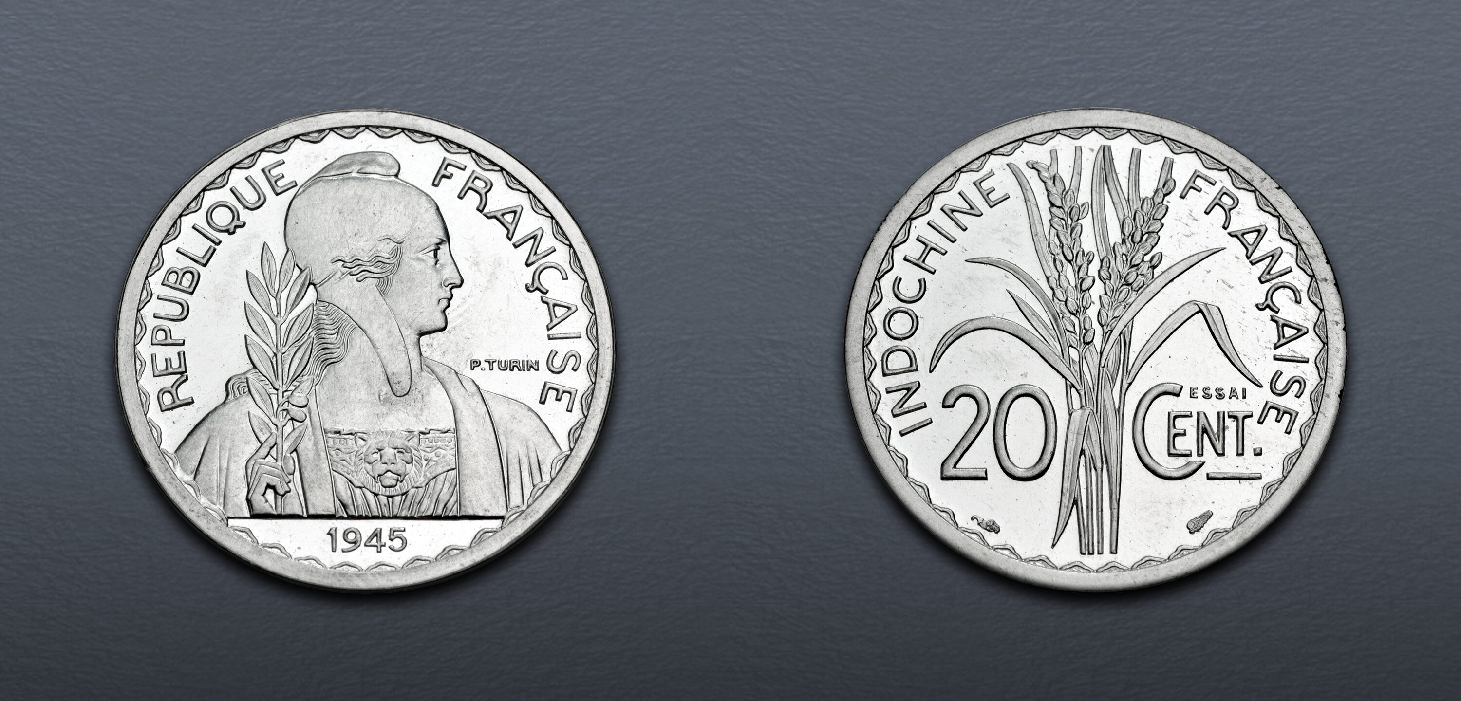 VIETNAM (ANNAM), Colonial. French Indochina. 1885-1949. Proof CU-NI ...