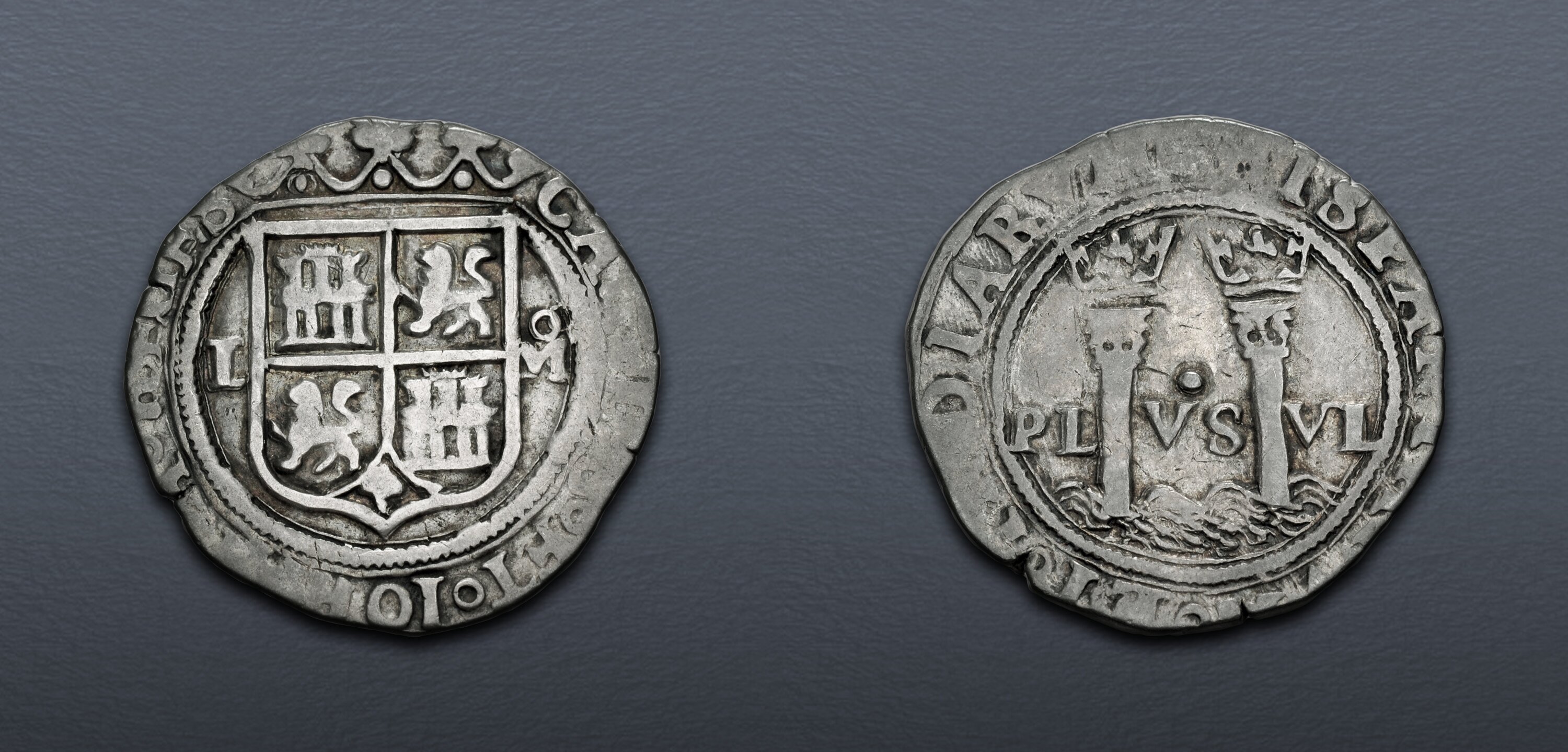 MEXICO, Colonial. Juana y Carlos. Queen & King of Spain, 1506-1516. AR ...