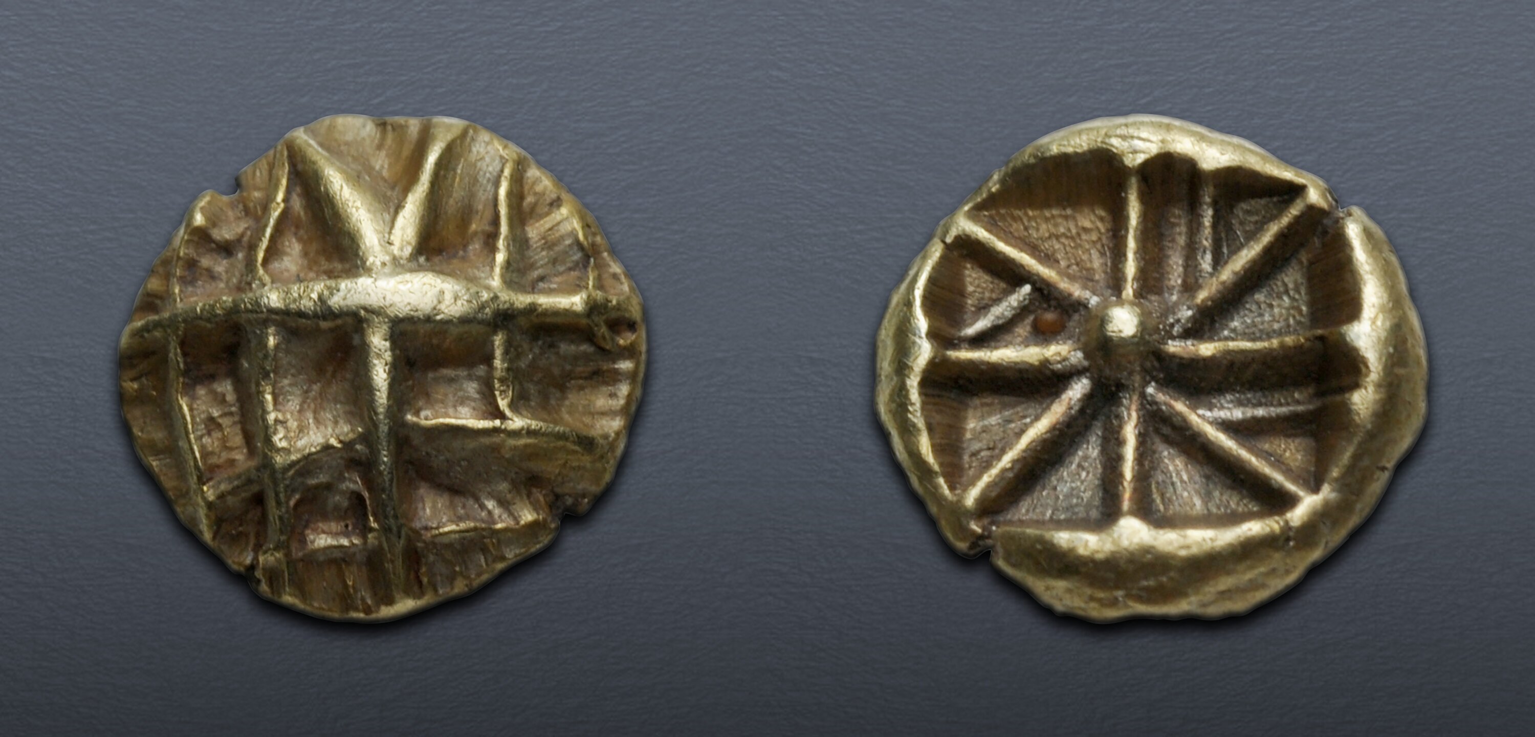 IONIA, Uncertain. Circa 625-600 BC. EL Myshemihekte – Twenty-fourth ...