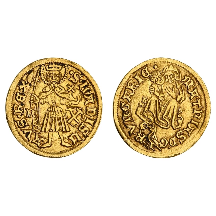 NGC AU | Hungary, Matthias Corvinus (1458-1490), Gold Ducat, Nagybanya ...