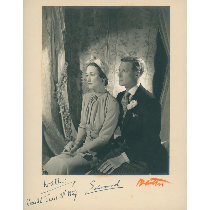 Great Britain Royalty The Duke & Duchess of Windsor 3rd June 1937 ...